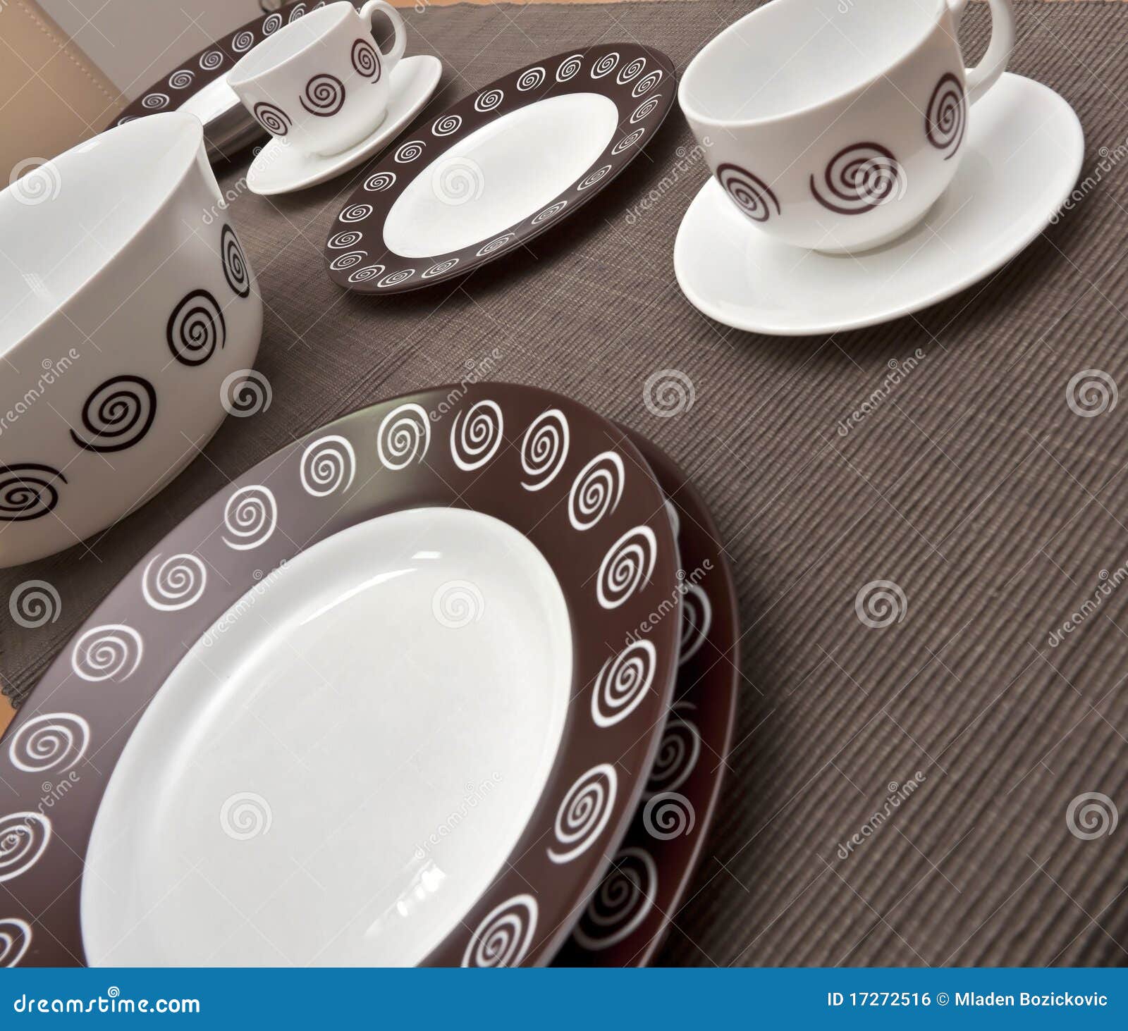 Ceramic ware stock photo. Image of table, interior, garnish - 17272516