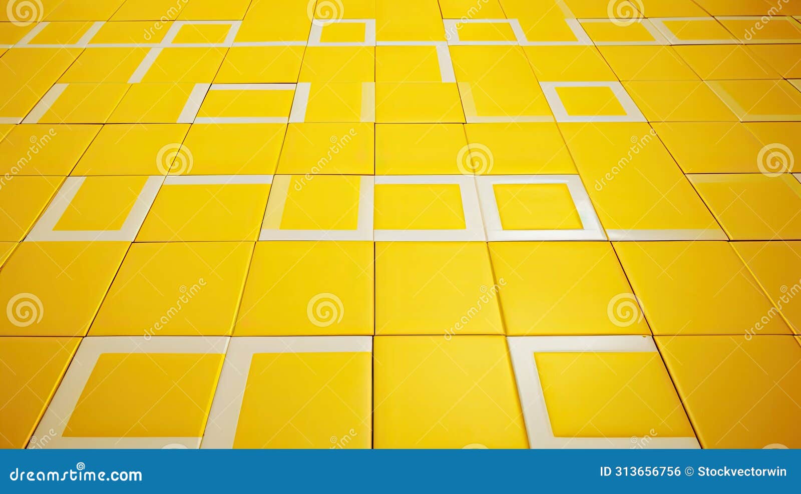 Ceramic yellow geometric stock illustration. Illustration of ...
