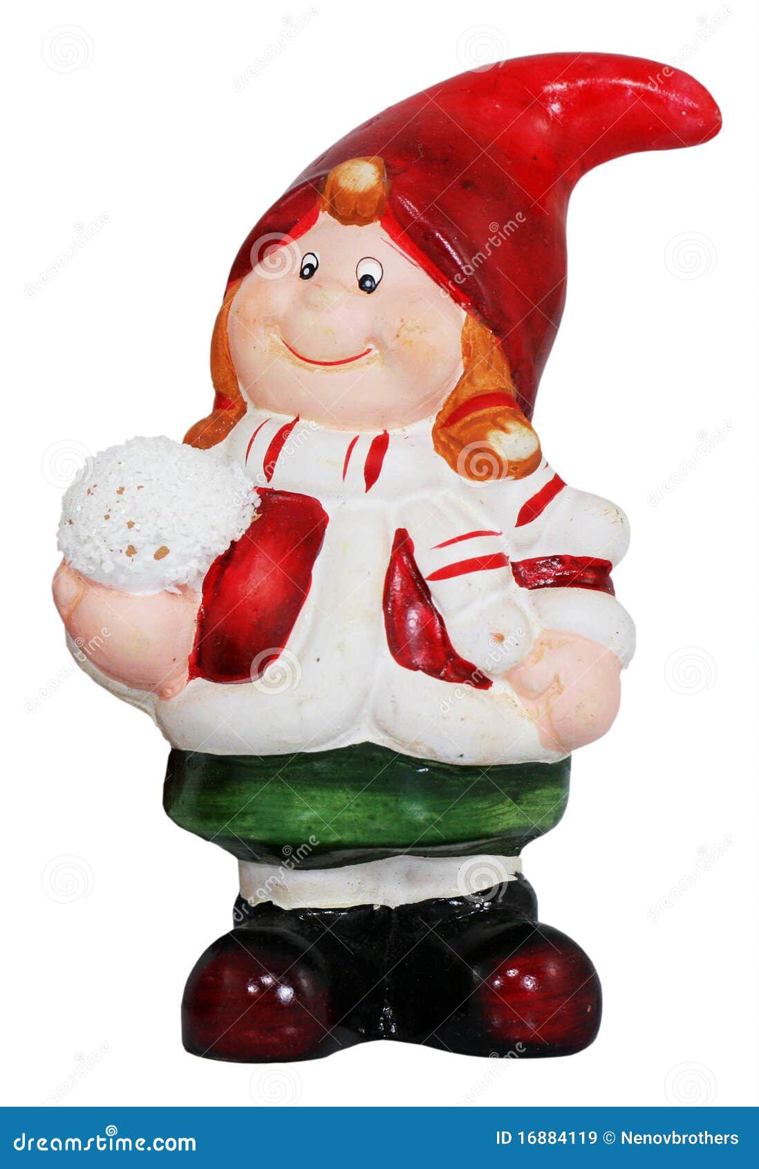 Ceramische dwerg stock afbeelding. Image of vakantie - 16884119