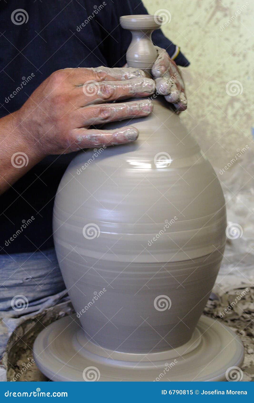 Ceramist stock image. Image of italy, ceramic, precision - 6790815
