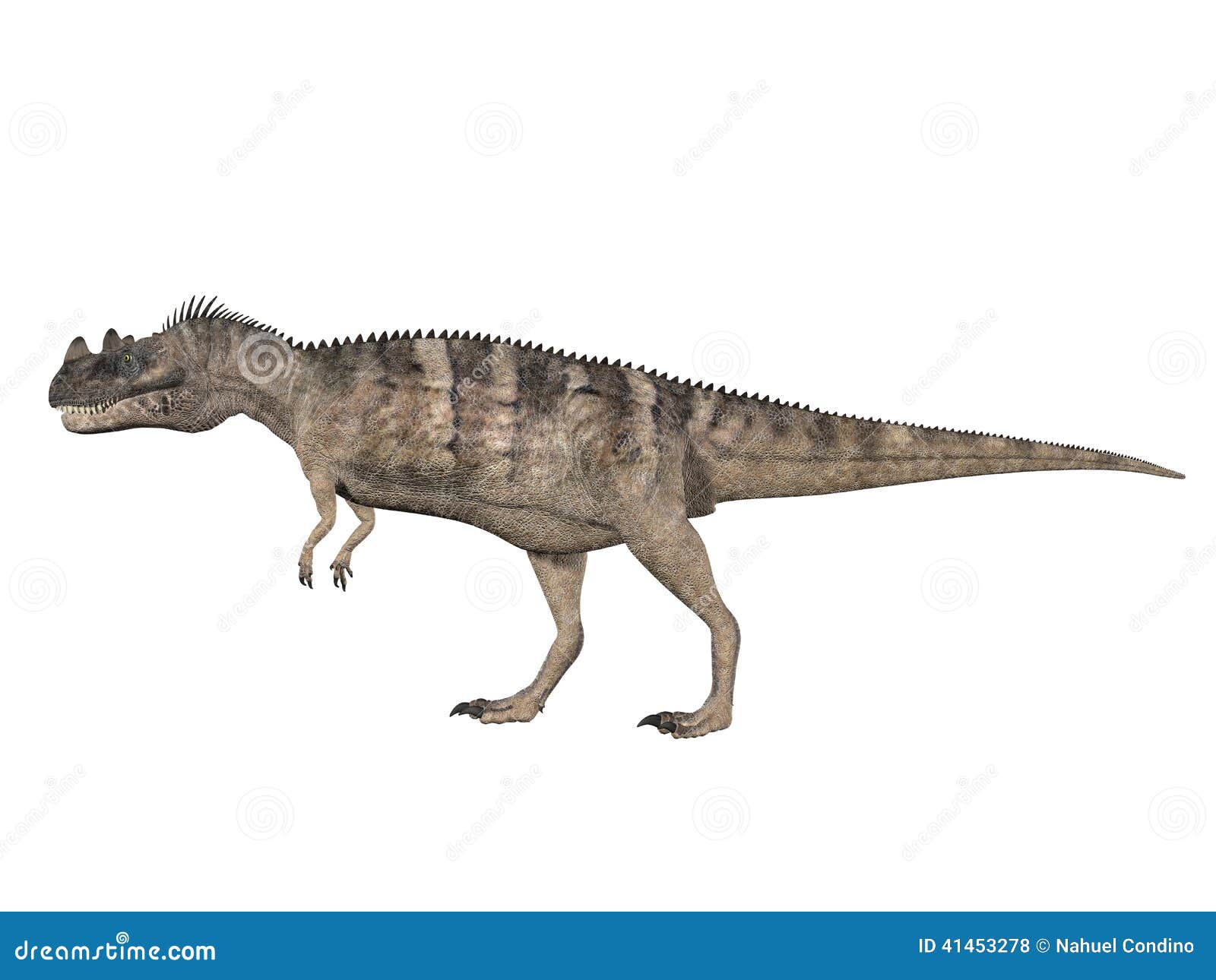 Ceratosaurus stock de ilustración. Ilustración de caminata - 41453278