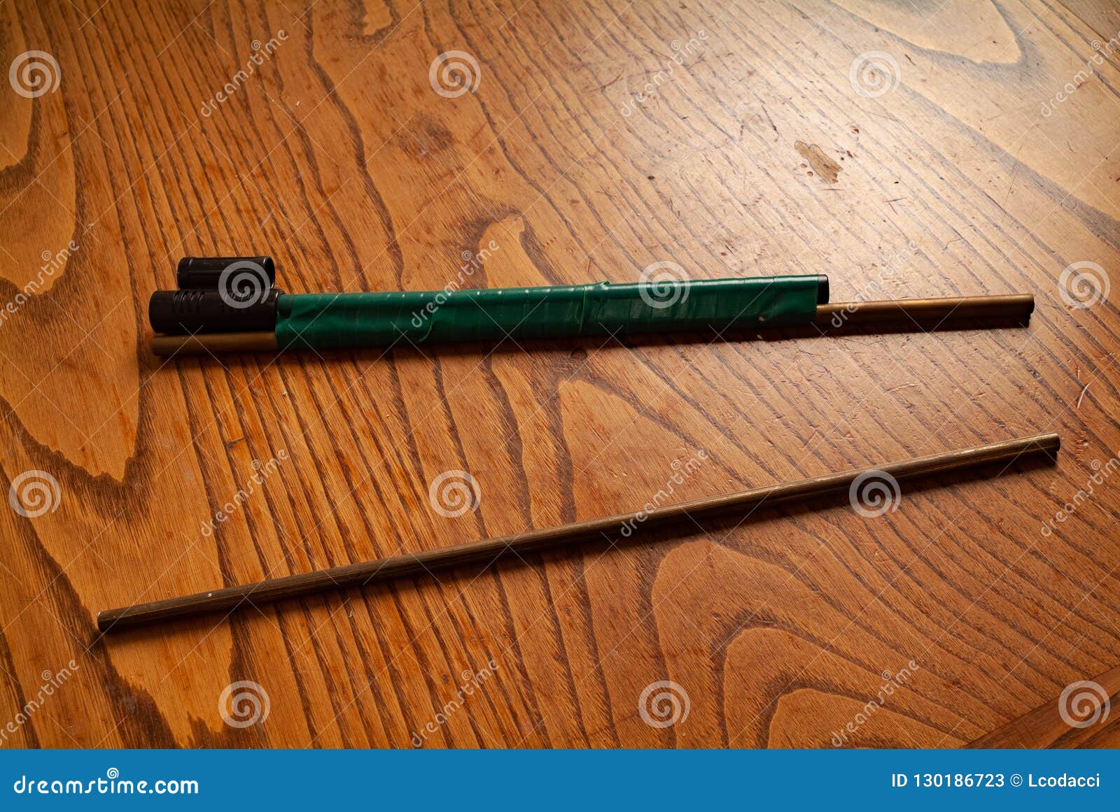 Cerbatana Hecha a Mano De Los Años 80 Foto de archivo editorial ...