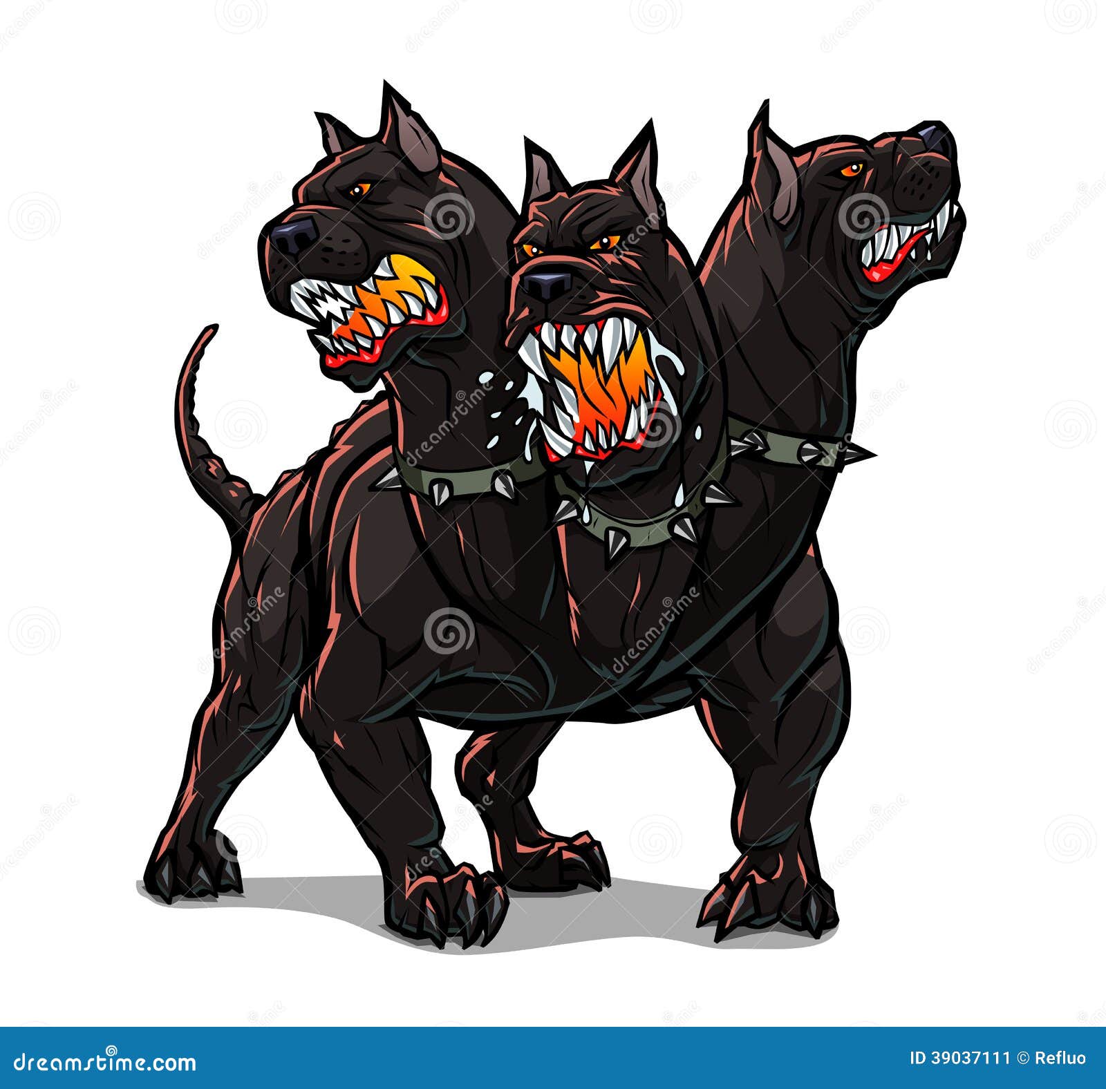 Cerberus Ilustración del Vector - Imagen: 39037111