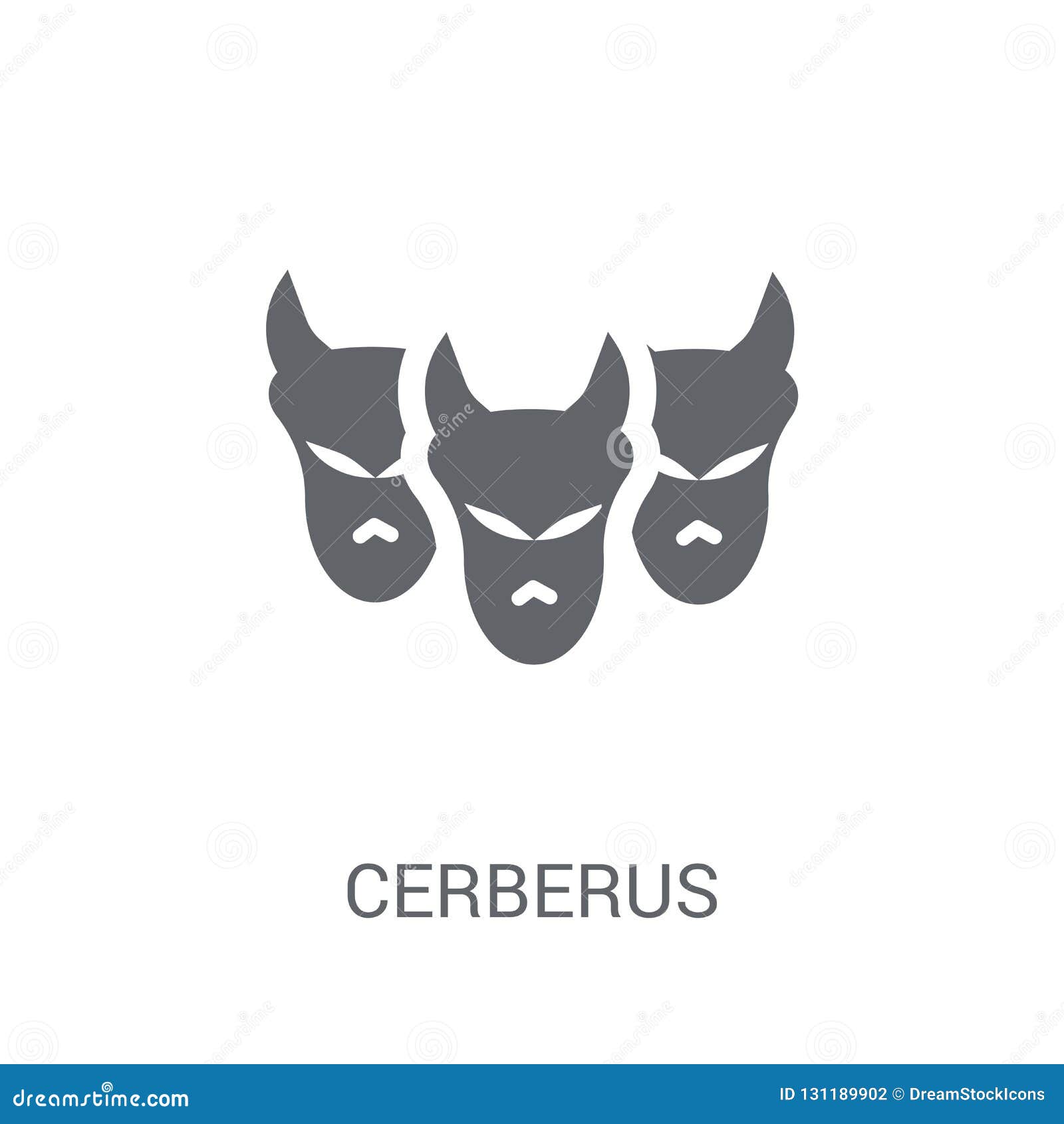 Cerberus Icon. Trendy Cerberus Logo Concept on White Background Stock ... Cerberus Icon. Trendy Cerberus Logo Concept on White Background Stock ...