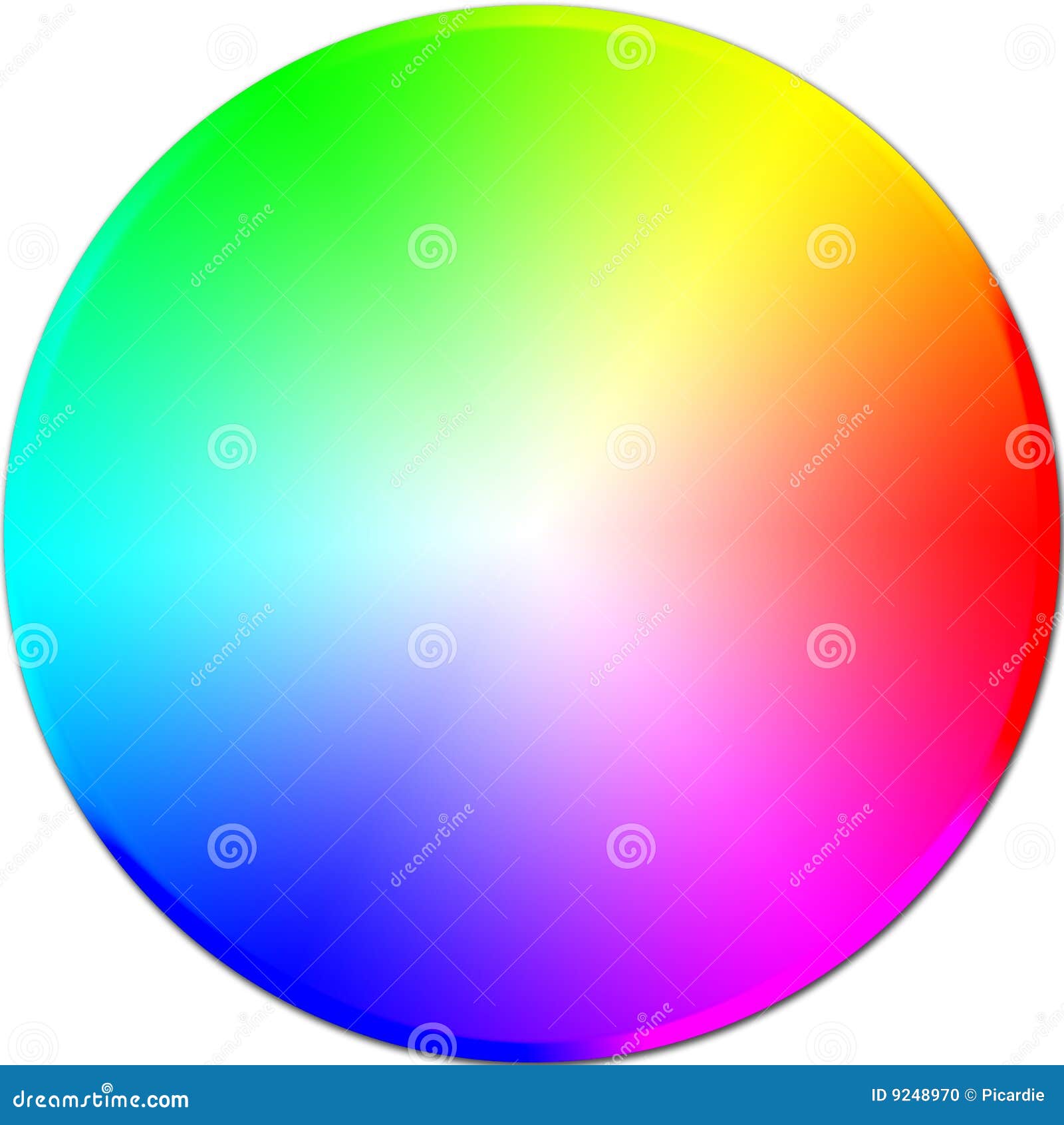 Cerchio colorato illustrazione di stock. Immagine di modello - 9248970