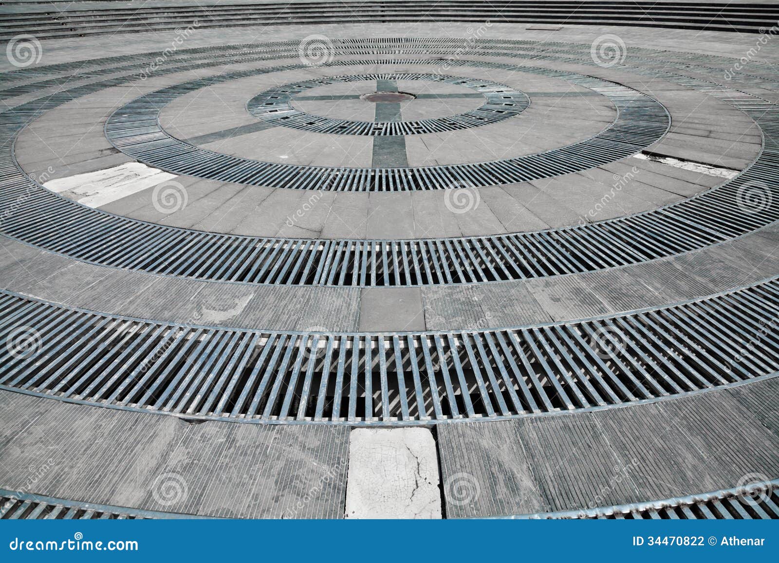 Cercle concentrique photo stock. Image du contexte, urbain - 34470822