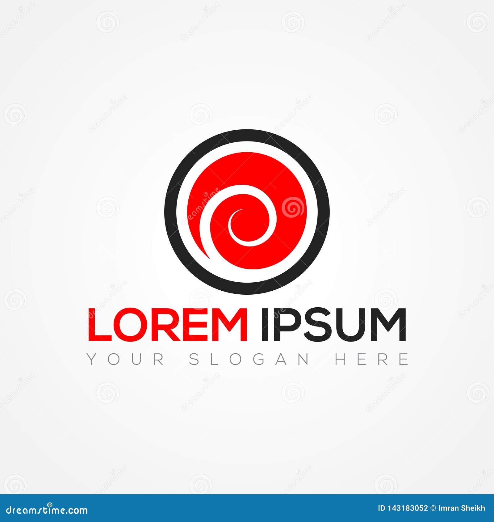 Cercle Logo Design Template Illustration de Vecteur - Illustration du ...