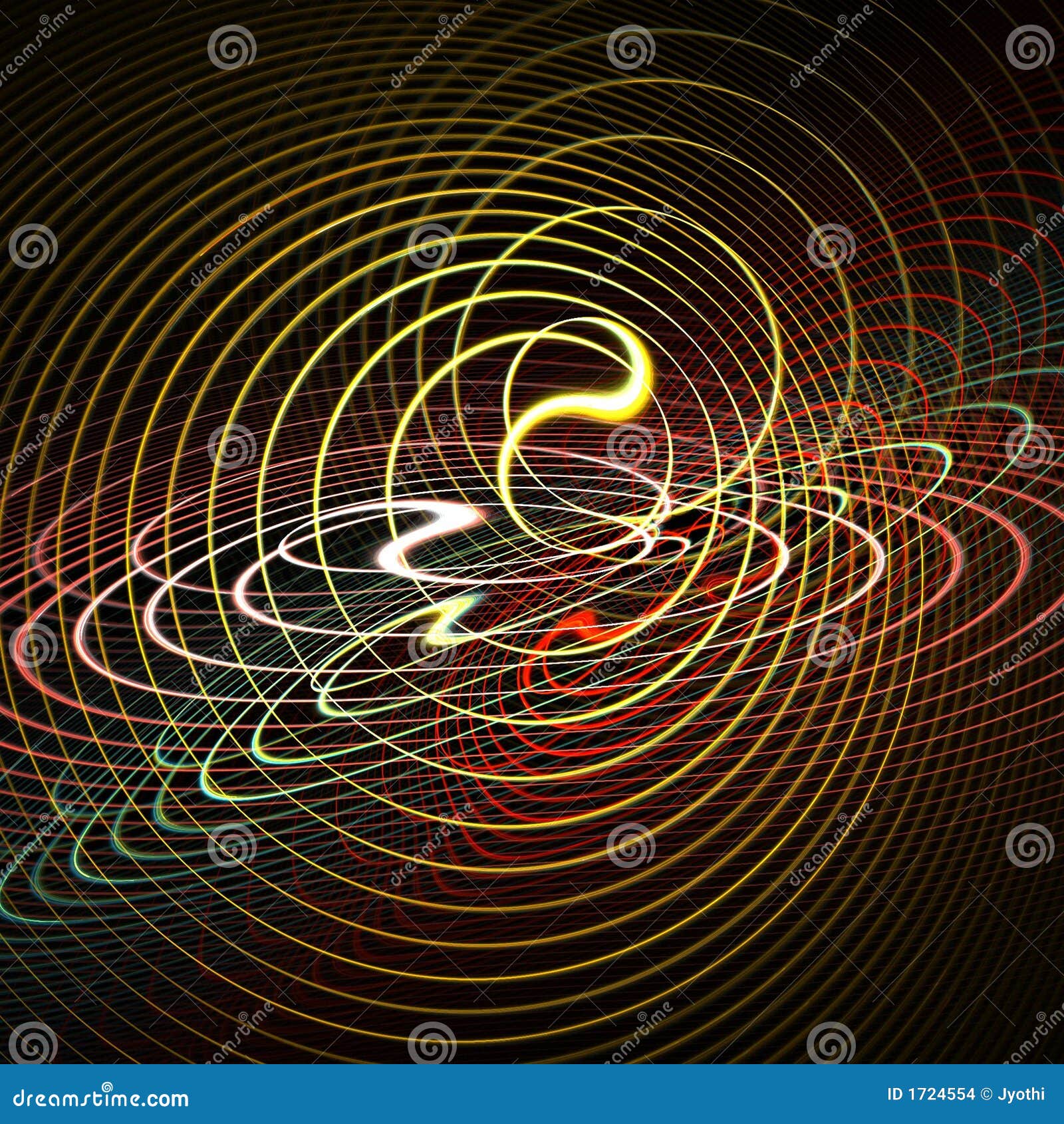 Cercles concentriques illustration stock. Illustration du remous - 1724554
