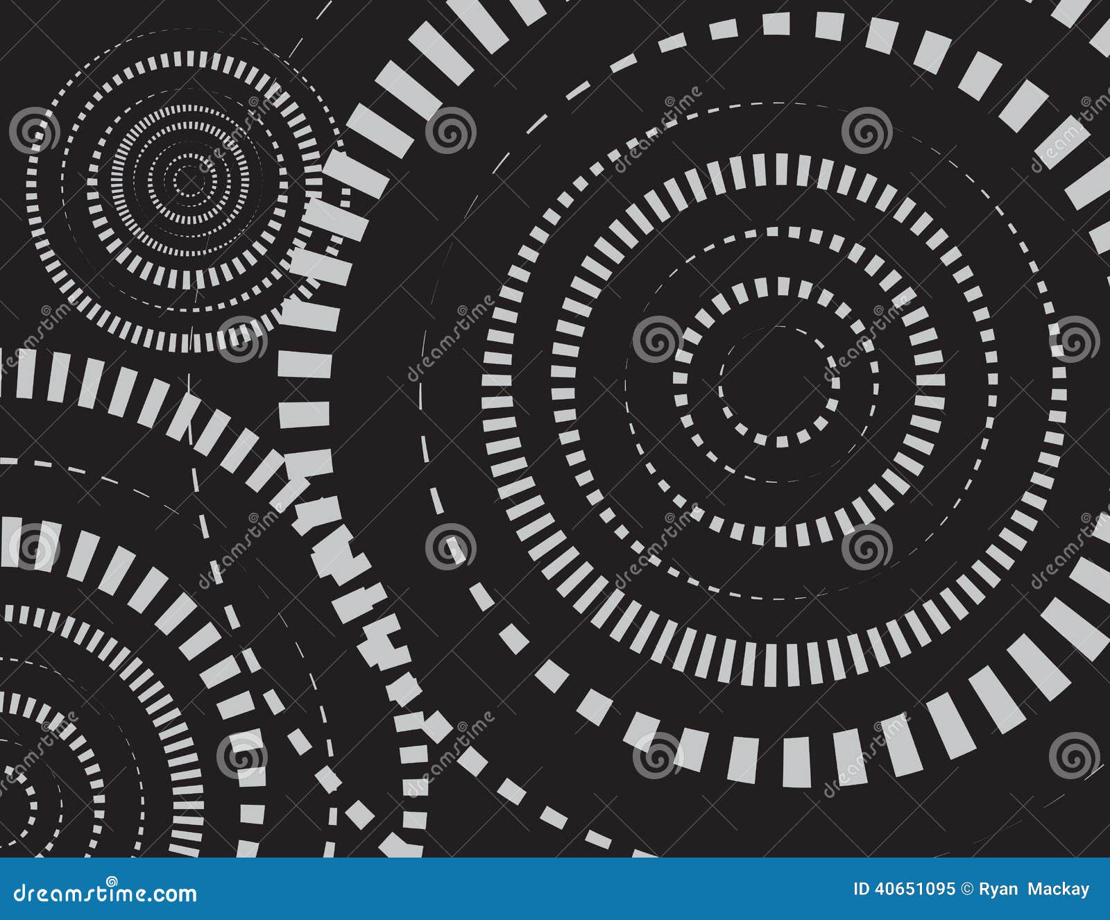 Cercles concentriques illustration stock. Illustration du aléatoire ...