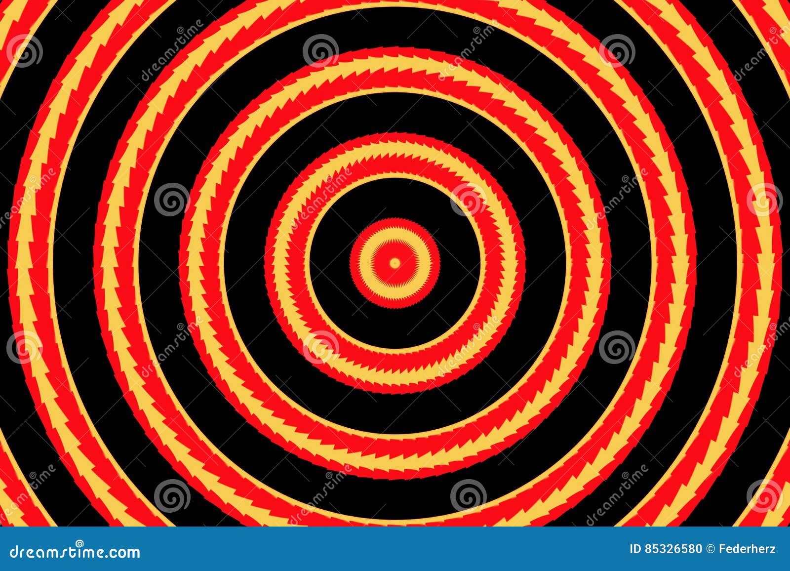 Cercles concentriques illustration stock. Illustration du fond - 85326580