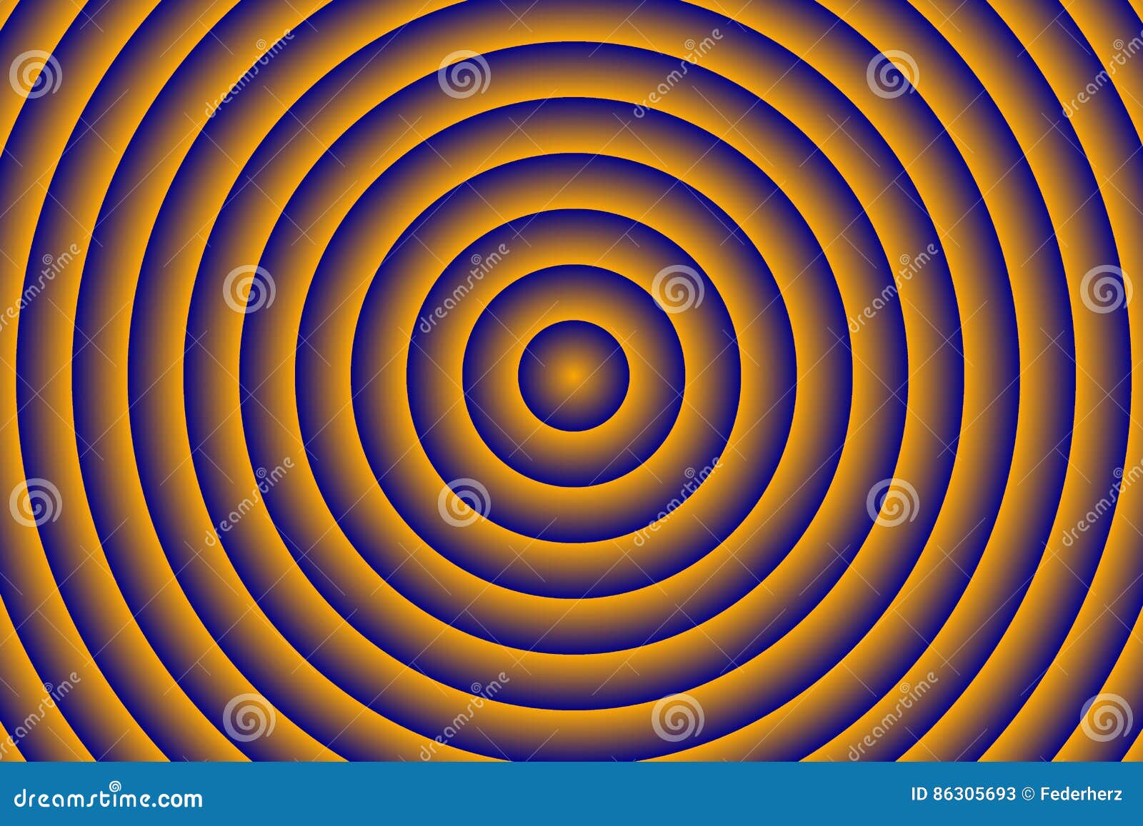 Cercles concentriques illustration stock. Illustration du visuel - 86305693