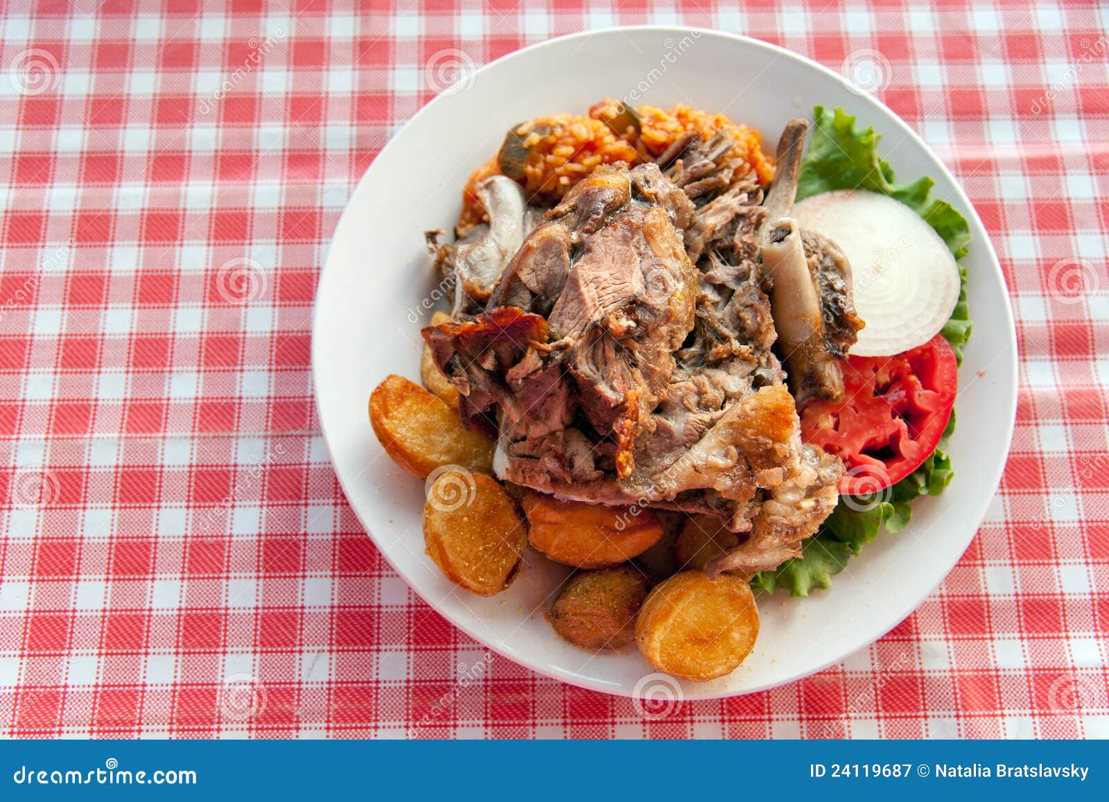 Cerdo asado imagen de archivo. Imagen de cocina, restaurante - 24119687