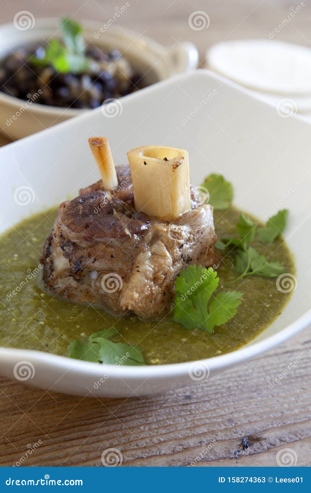 Cerdo Con Salsa De Chile Verde Imagen de archivo - Imagen de chile ...