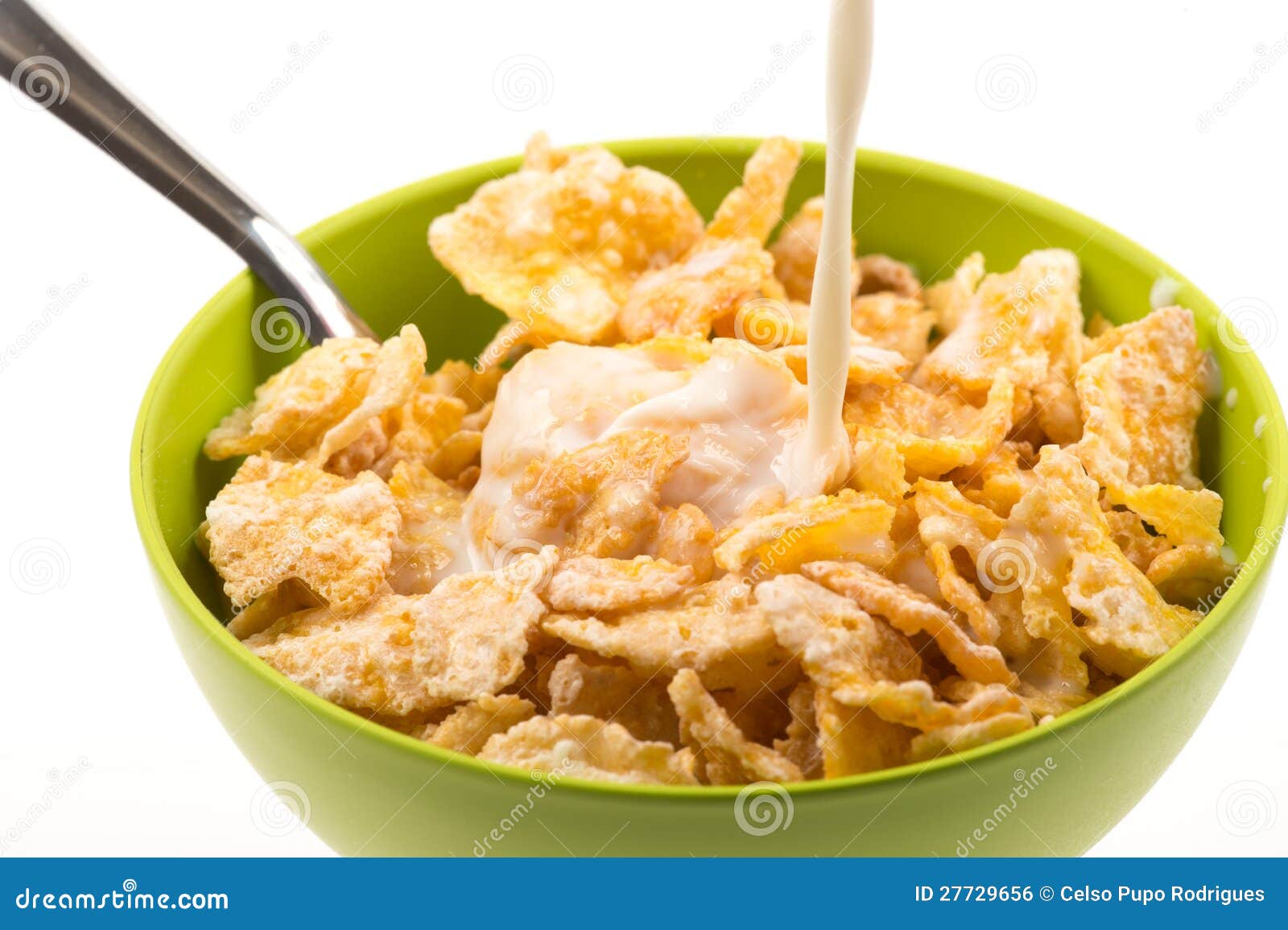 Cereal stock photo. Image of corn, plate, apple, eating - 27729656