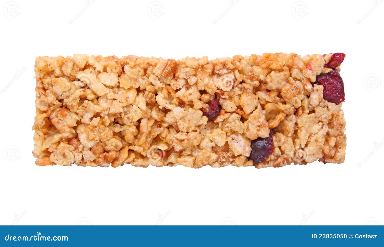 Cereal bar stock photo. Image of snack, product, isolated - 23835050