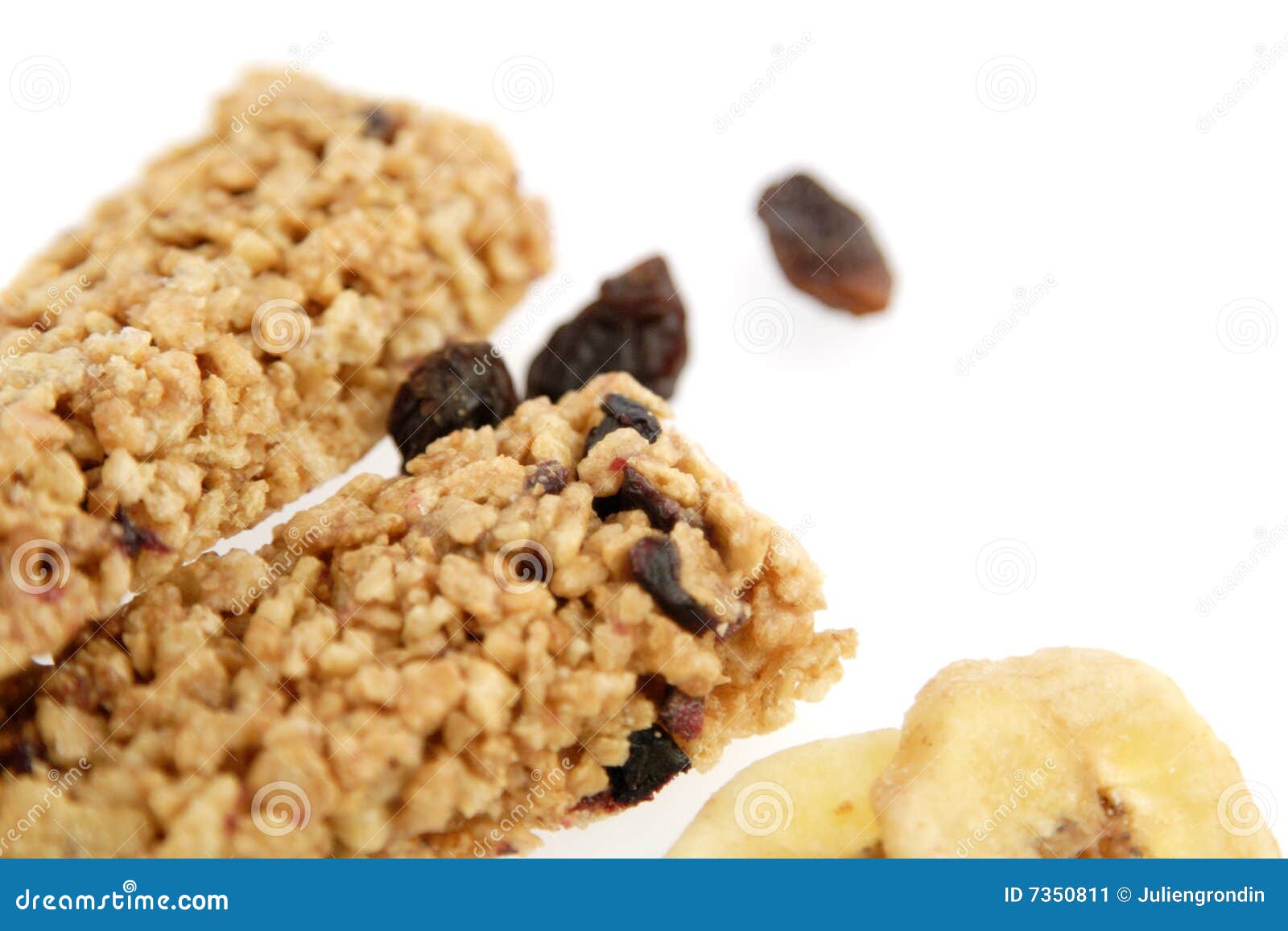 Cereal bar stock image. Image of delicious, isolated, crop - 7350811