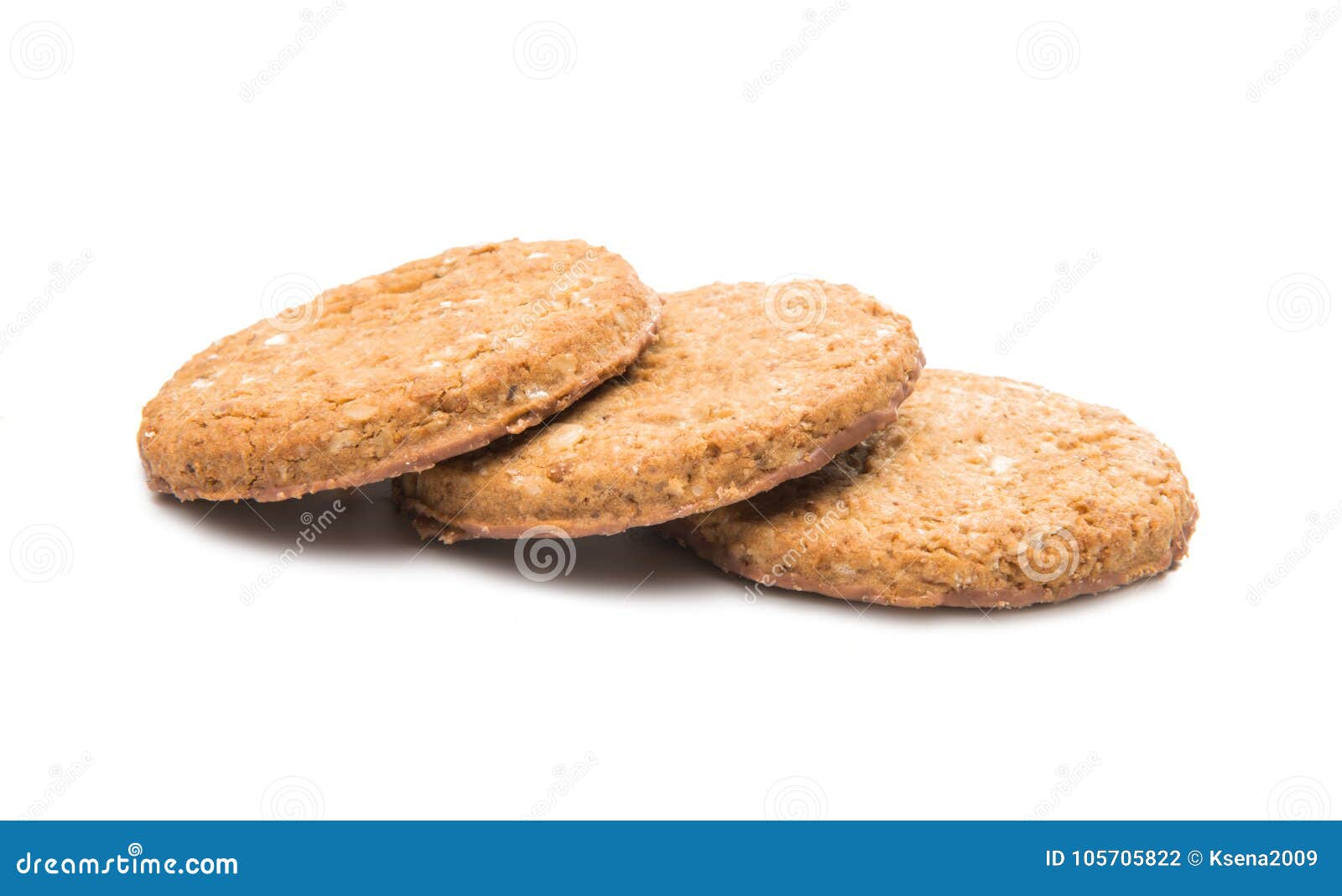 Cereal biscuits isolated stock photo. Image of breakfast - 105705822
