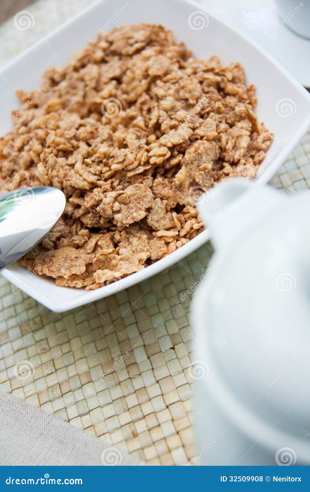 Cereal breakfast stock photo. Image of cereal, tasty - 32509908