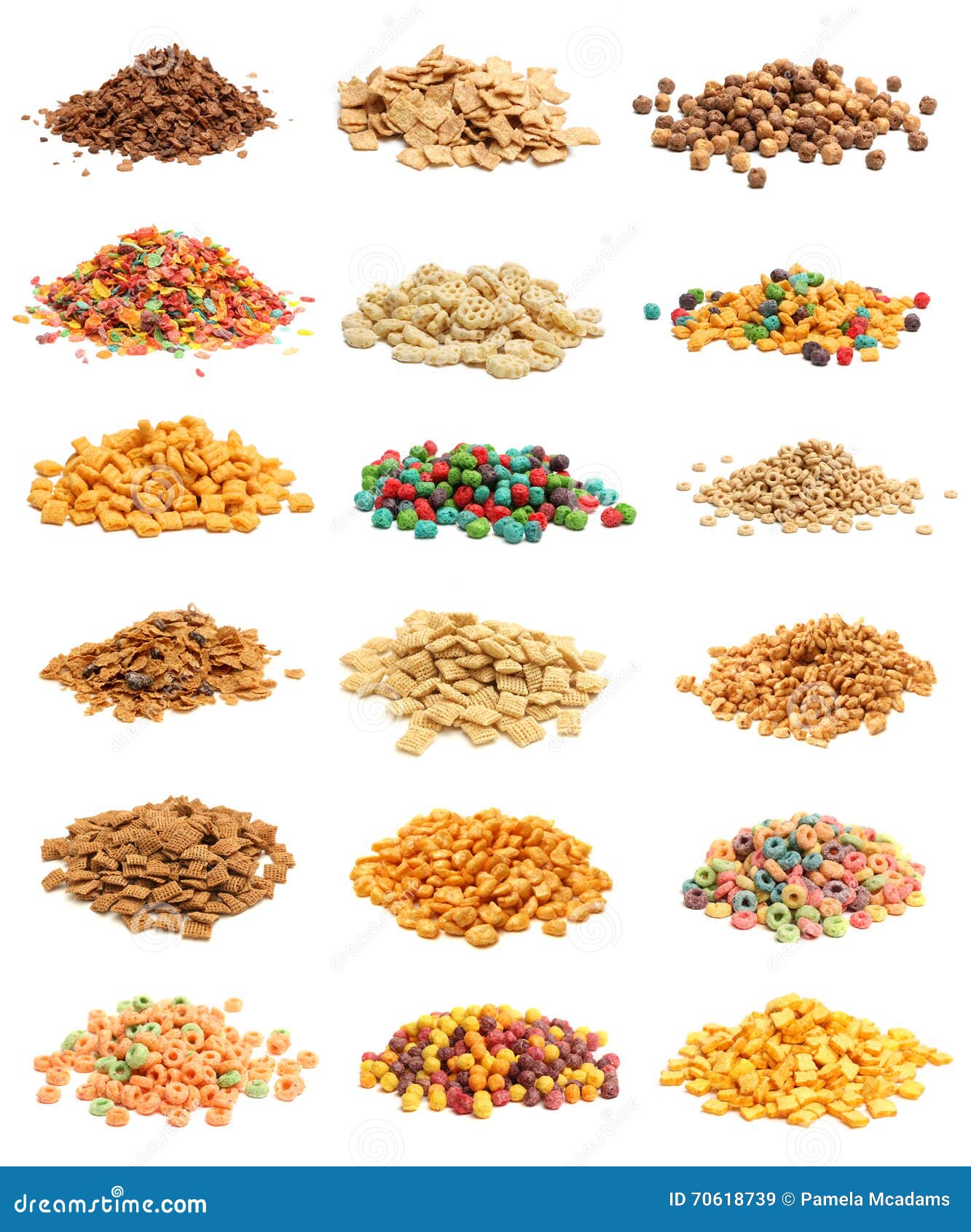 Cereal Collage Royalty-Free Stock Photography | CartoonDealer.com #20485049