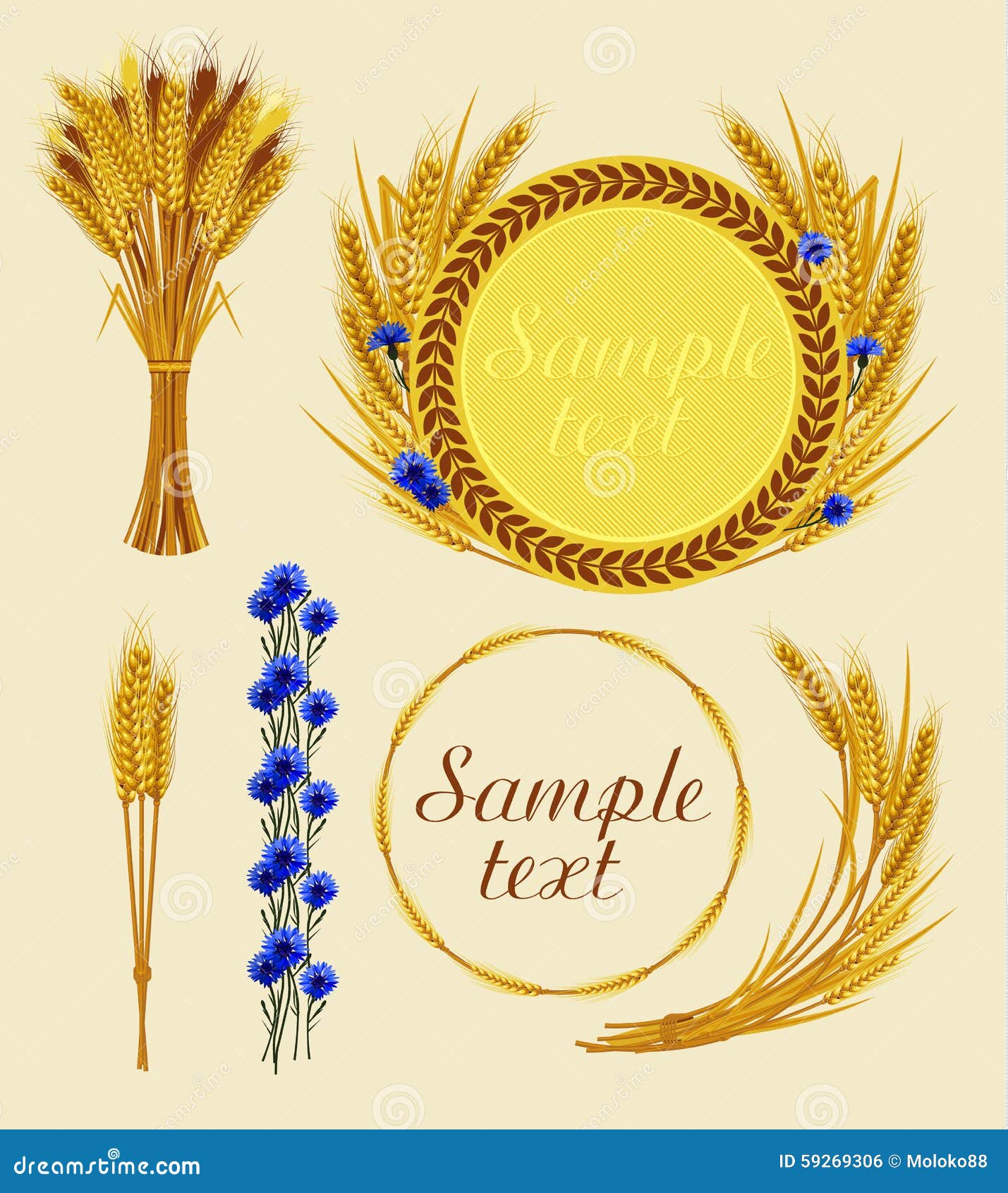 Wheat Frame Stock Illustrations – 10,760 Wheat Frame Stock ...