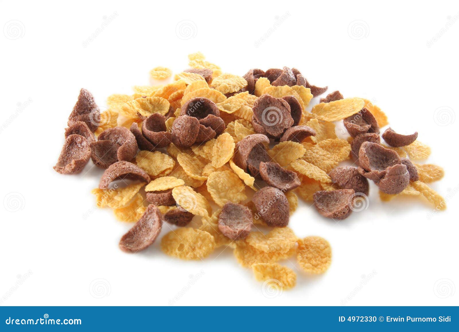 Cereal Corn and Choco Flakes Stock Photo - Image of corn, chocolate ...