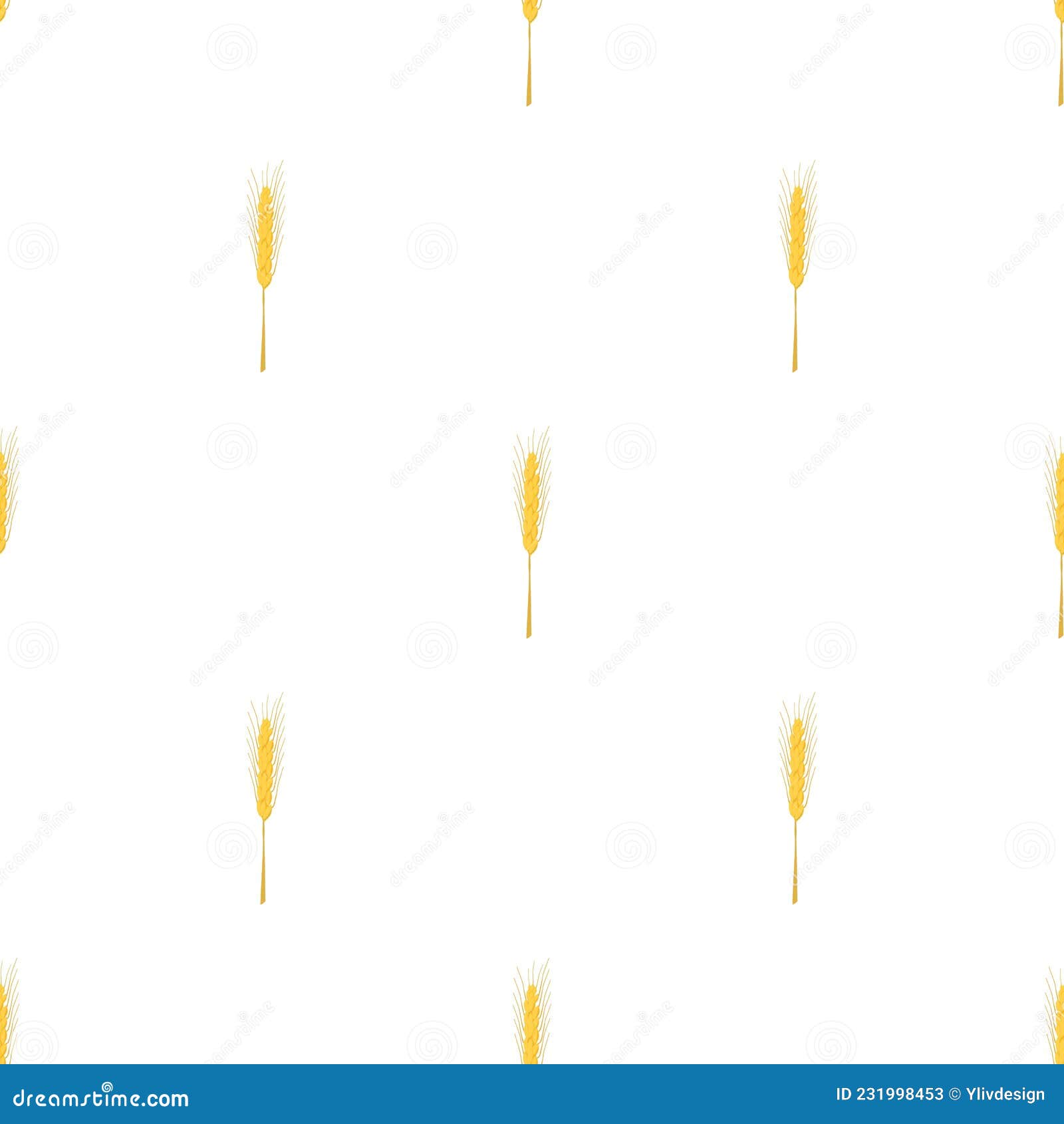 Cereal Culture Pattern Seamless Vector Stock Vector - Illustration of ...