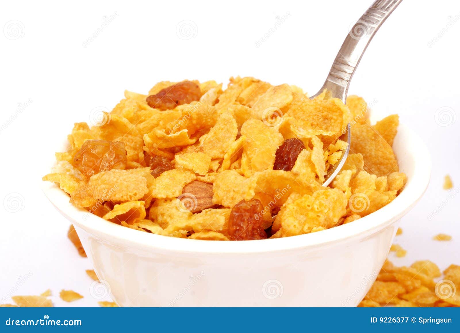 Cereal flakes stock image. Image of flakes, elevated, healthcare - 9226377