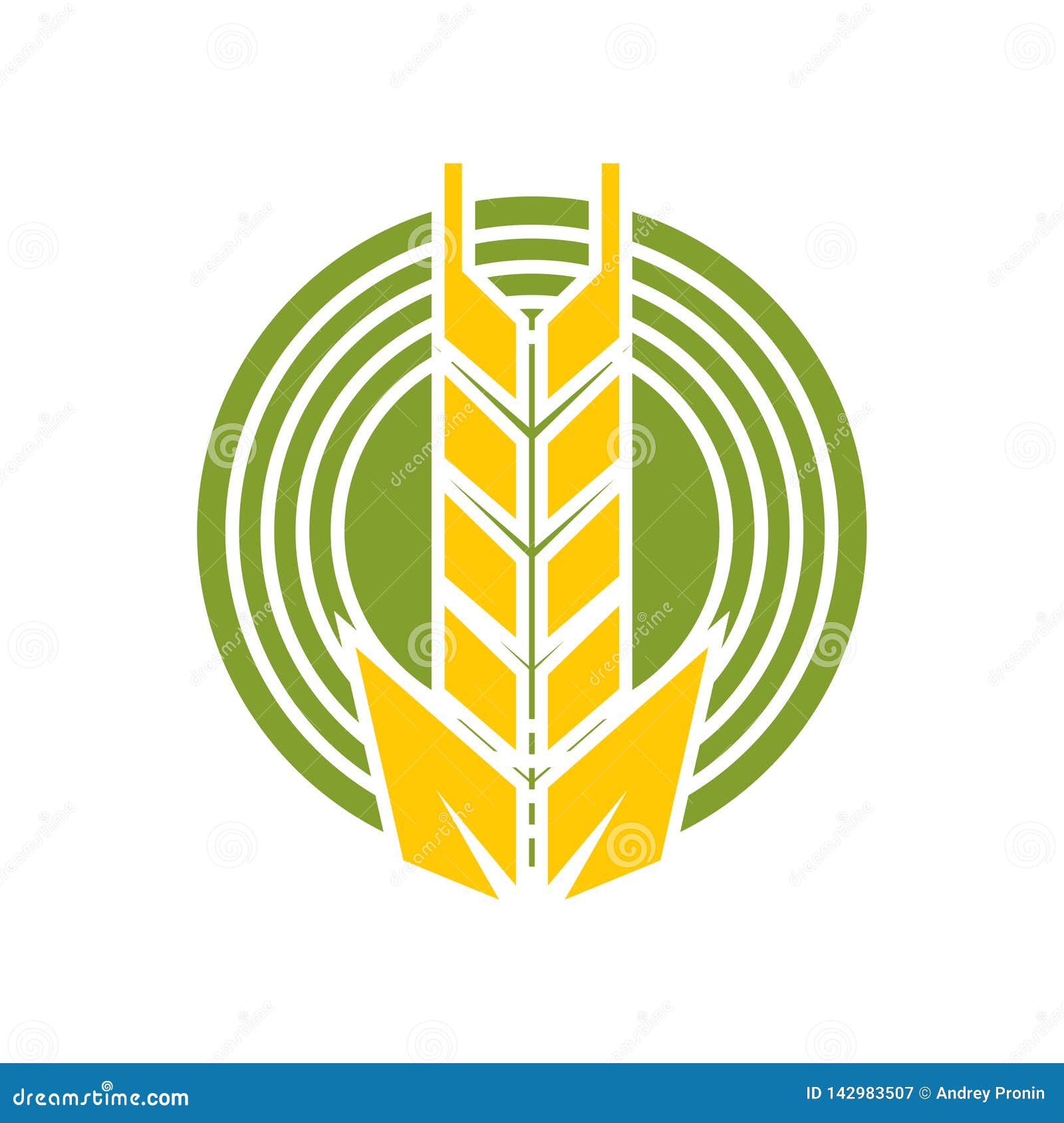 Cereal Icon on Background for Graphic and Web Design. Simple Vector ...