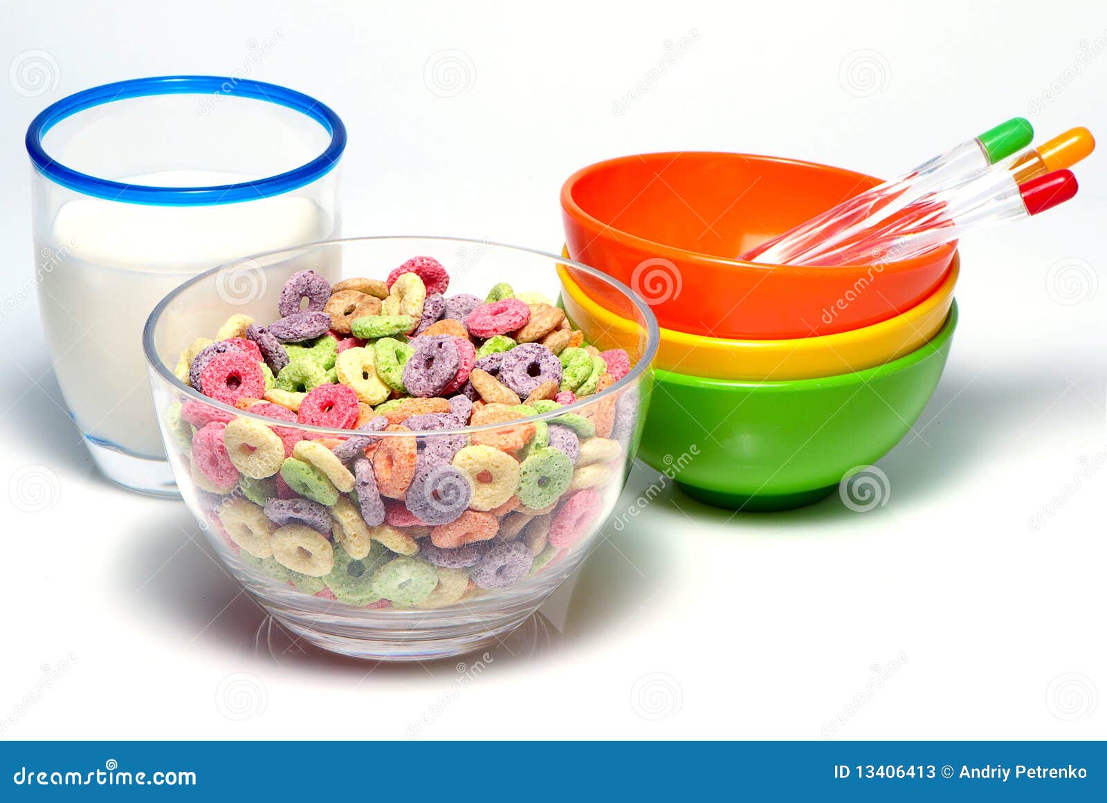 Cereal multicolor imagen de archivo. Imagen de bienestar - 13406413