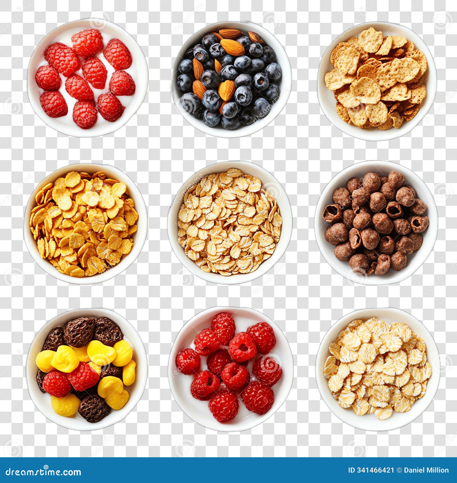 Cereal set stock illustration. Illustration of cereal - 341466421