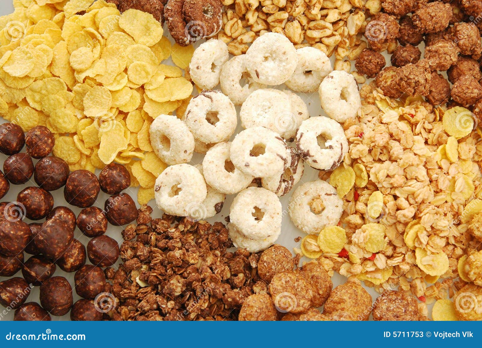 Cereals stock image. Image of miscellaneous, food, cereal - 5711753