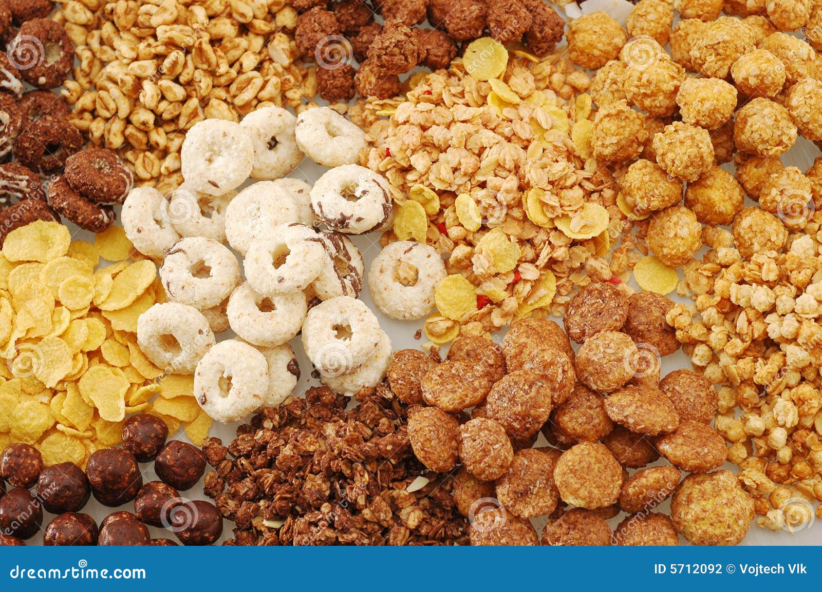 Cereals stock photo. Image of arranged, food, healthy - 5712092