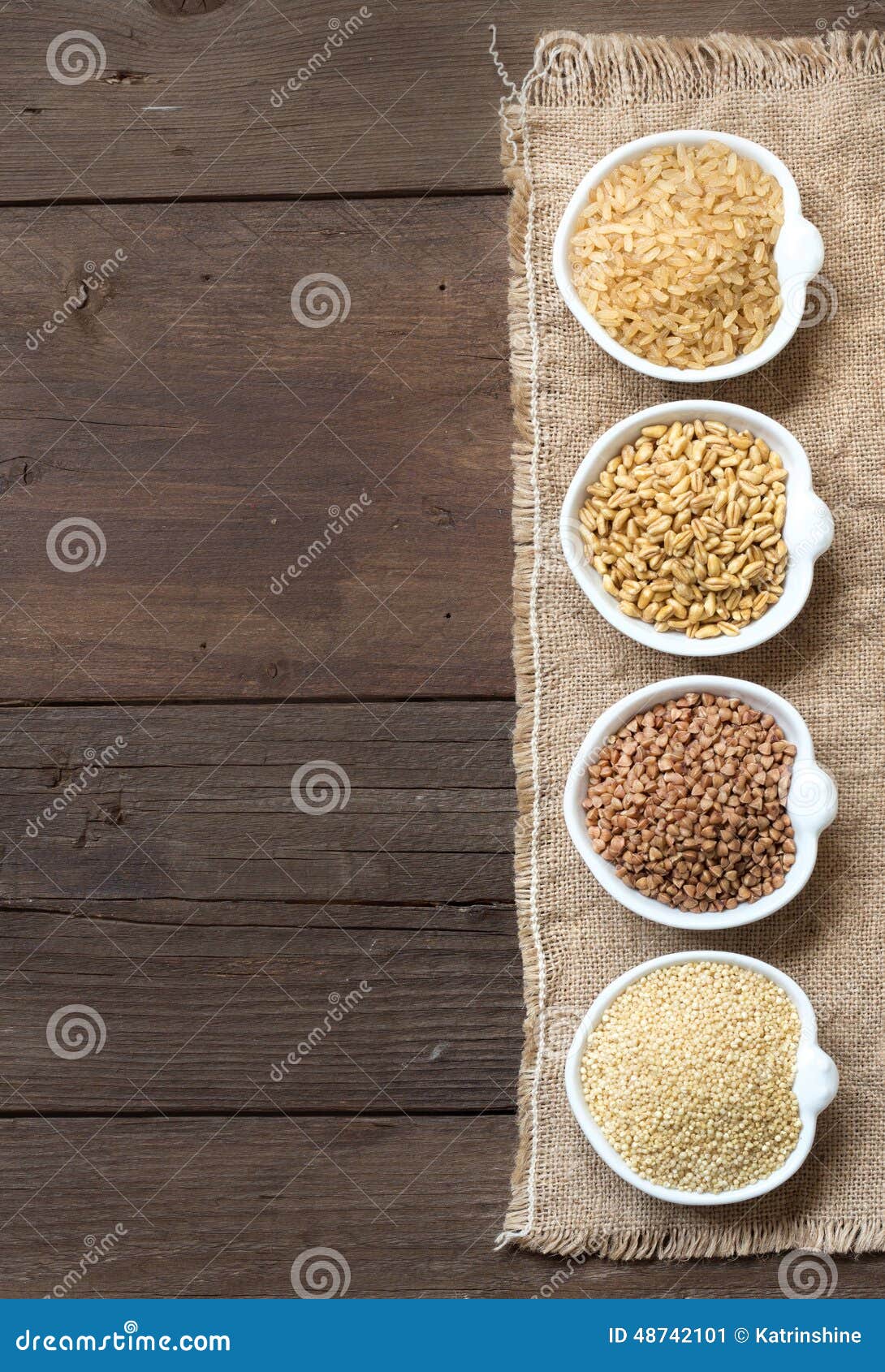 Cereals In Bowls Border Royalty-Free Stock Photo | CartoonDealer.com ...
