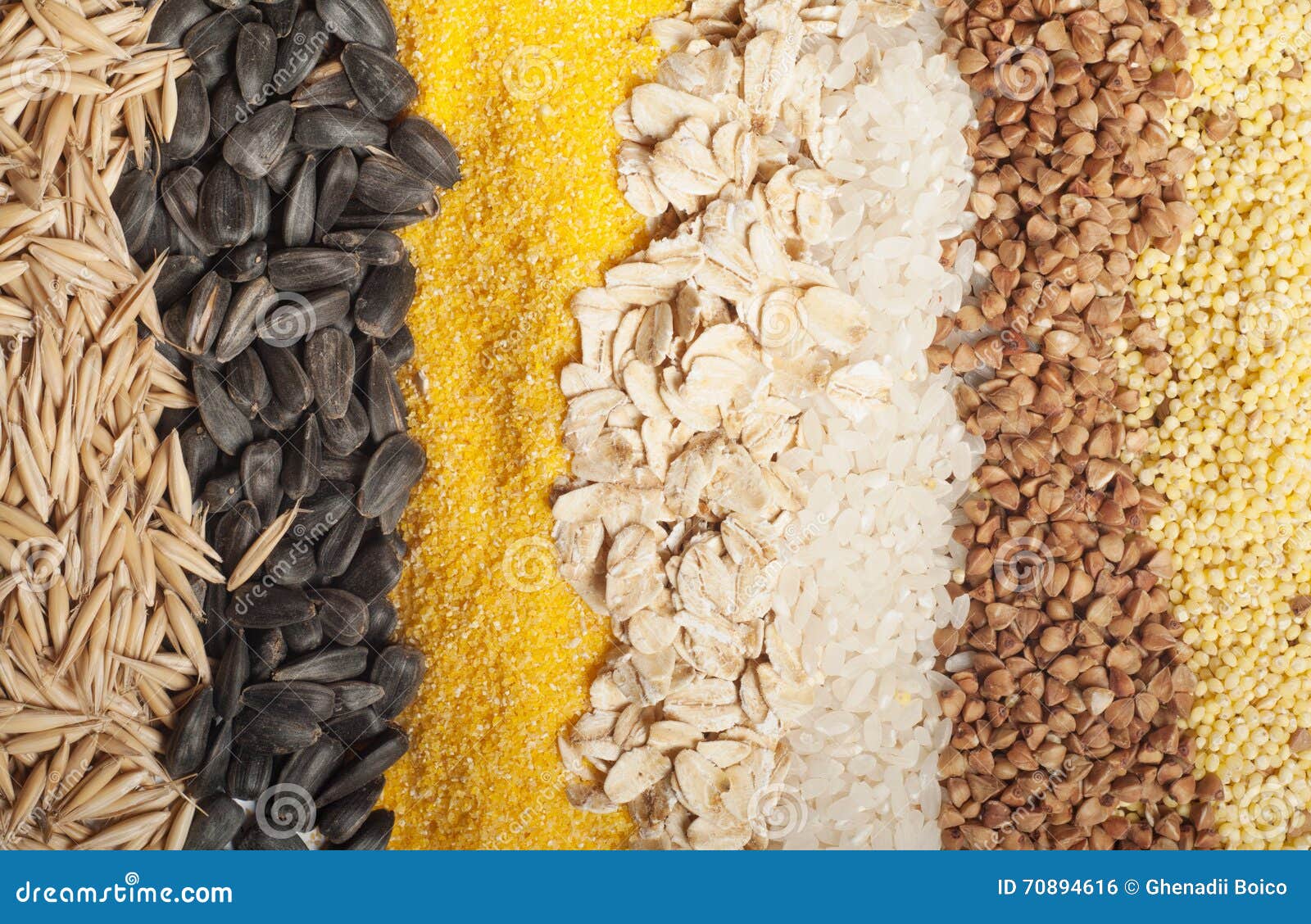 Rice And Maize With Astaxanthin Royalty-Free Stock Image ...