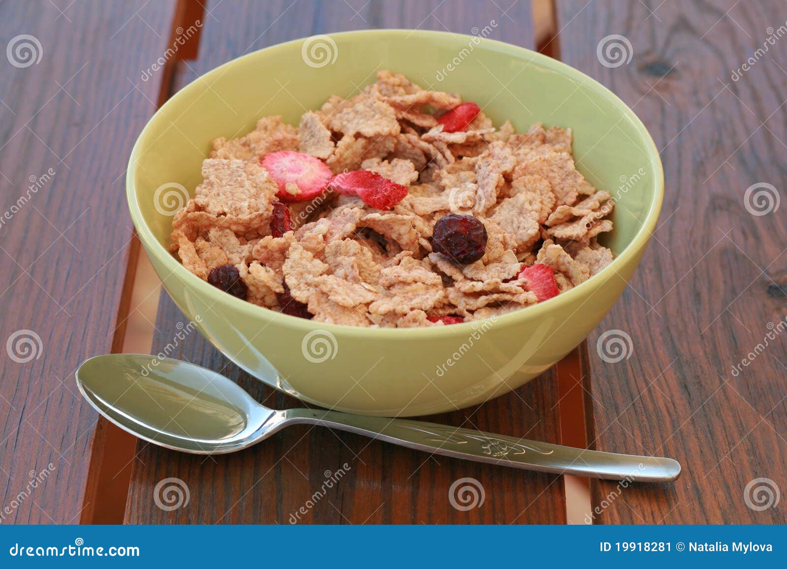Cereals with dry fruits stock image. Image of fast, peace - 19918281