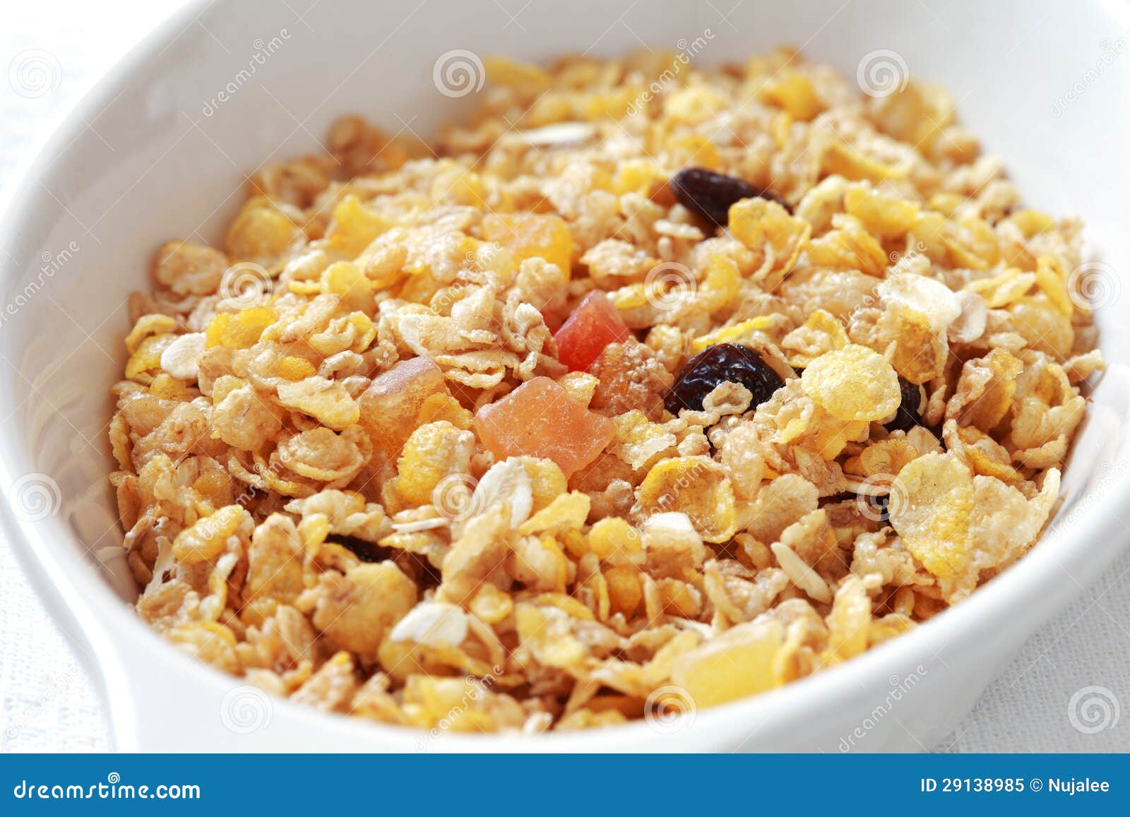 Cereals Made from Whole Grain Stock Image - Image of healthy, white ...