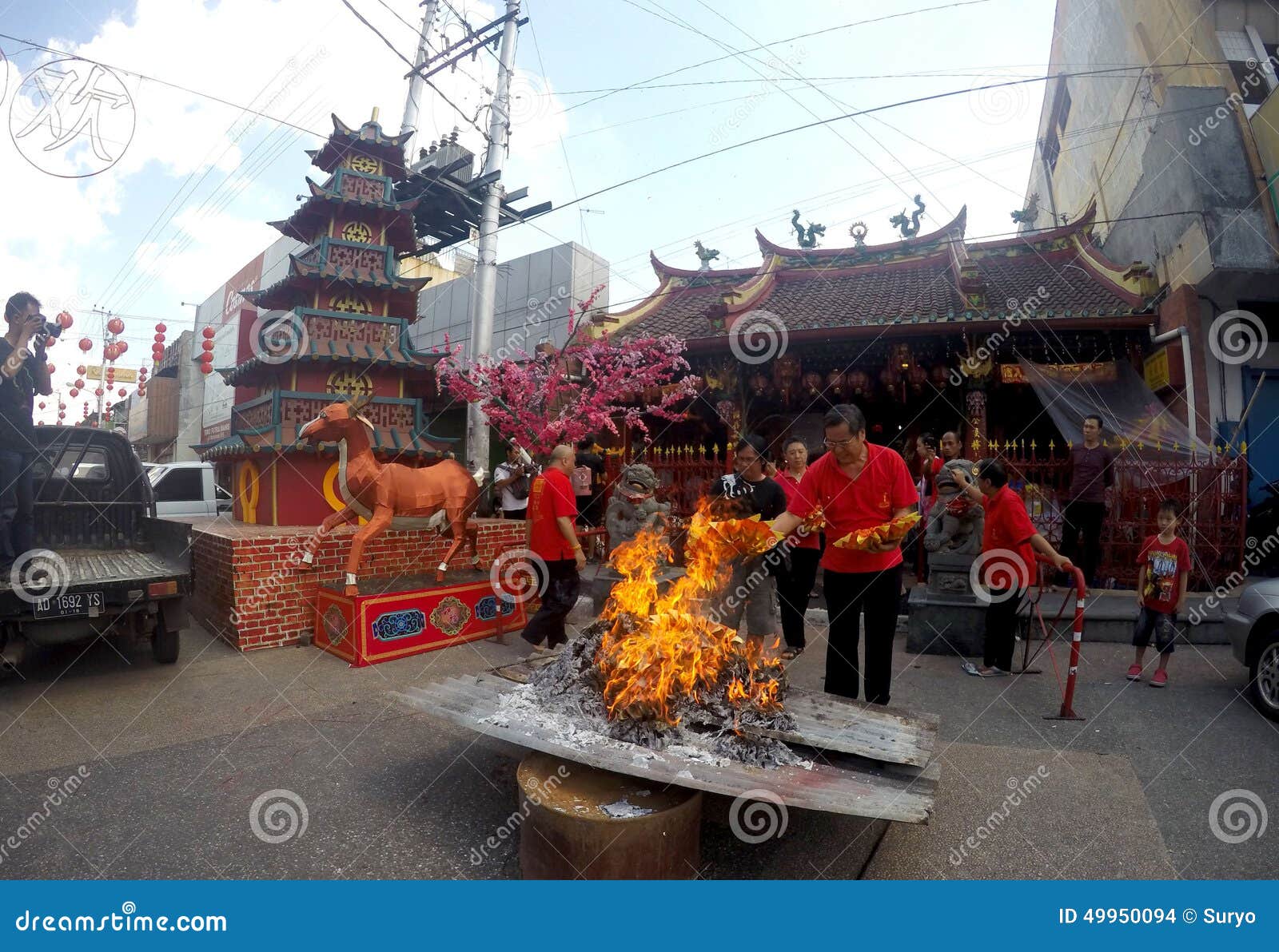 Ceremonia ritual china imagen de archivo editorial. Imagen de gente ...