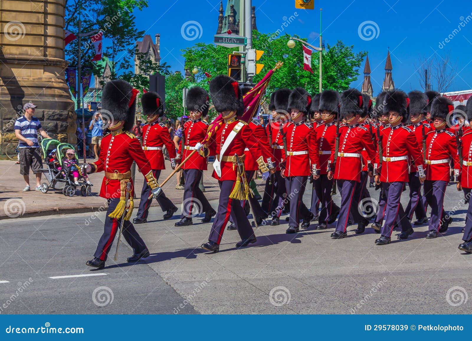 Ceremonial Guard Parade editorial stock image. Image of composition ...