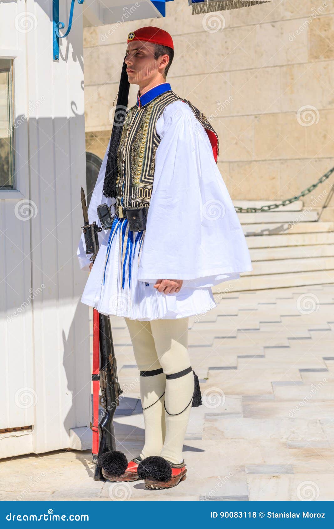 Ceremonials Changing of the Guard, Greece Editorial Stock Photo - Image ...