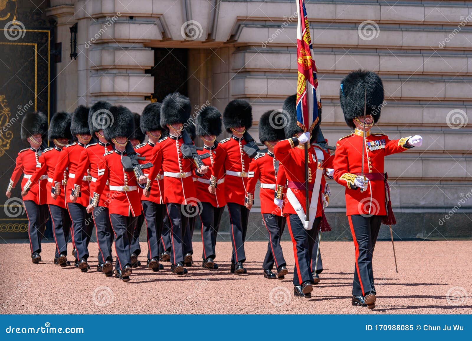 Ceremony of Changing the Guard on the Forecourt of Buckingham Palace ... Ceremony of Changing the Guard on the Forecourt of Buckingham Palace ...