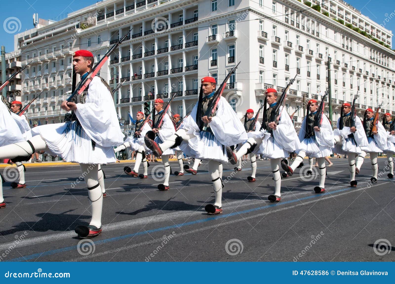 Ceremony Changing of the Guards in Athens Editorial Photo - Image of ...