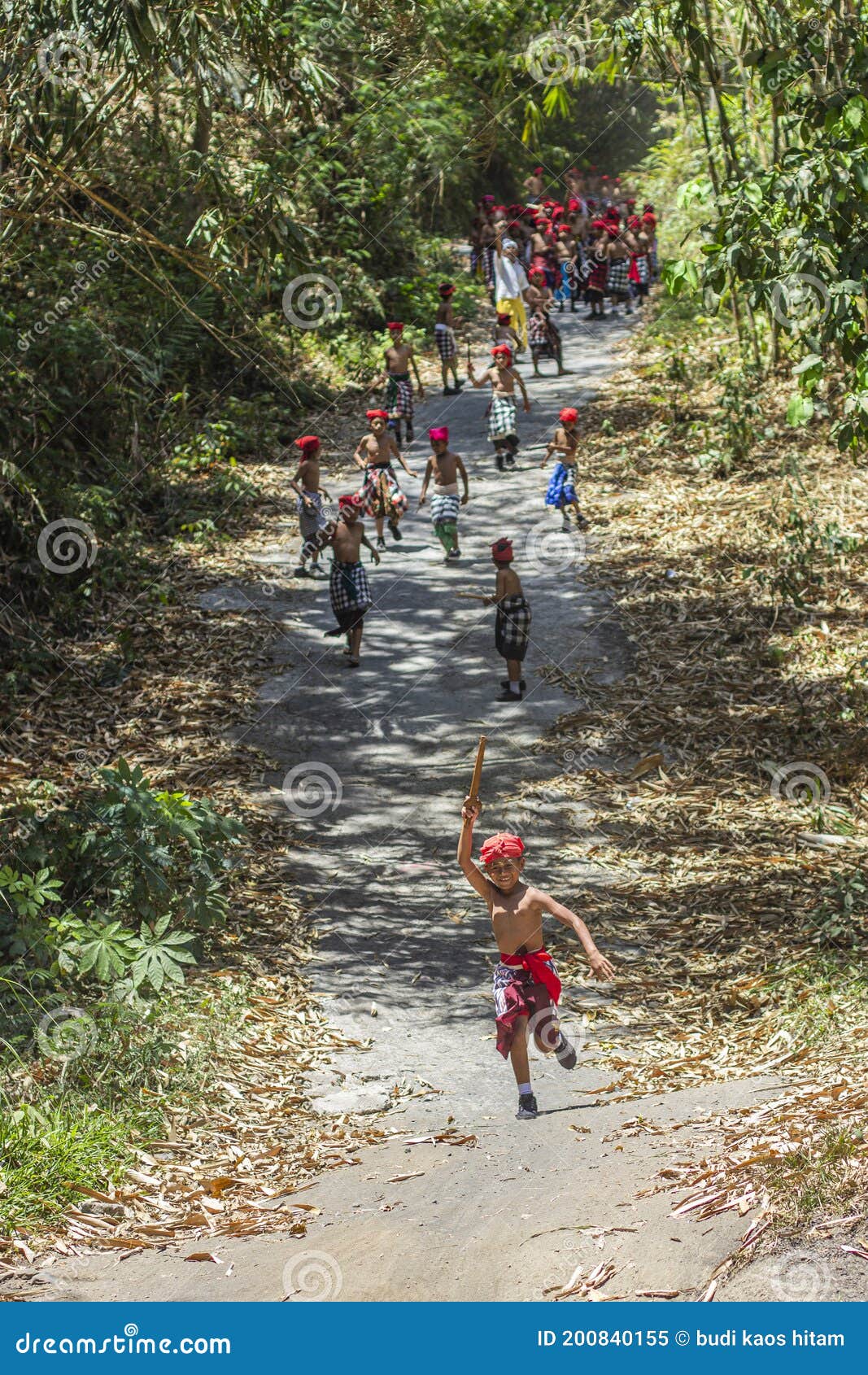 Ceremony Nyeret Keris Ababi Village Editorial Image - Image of ababi ...