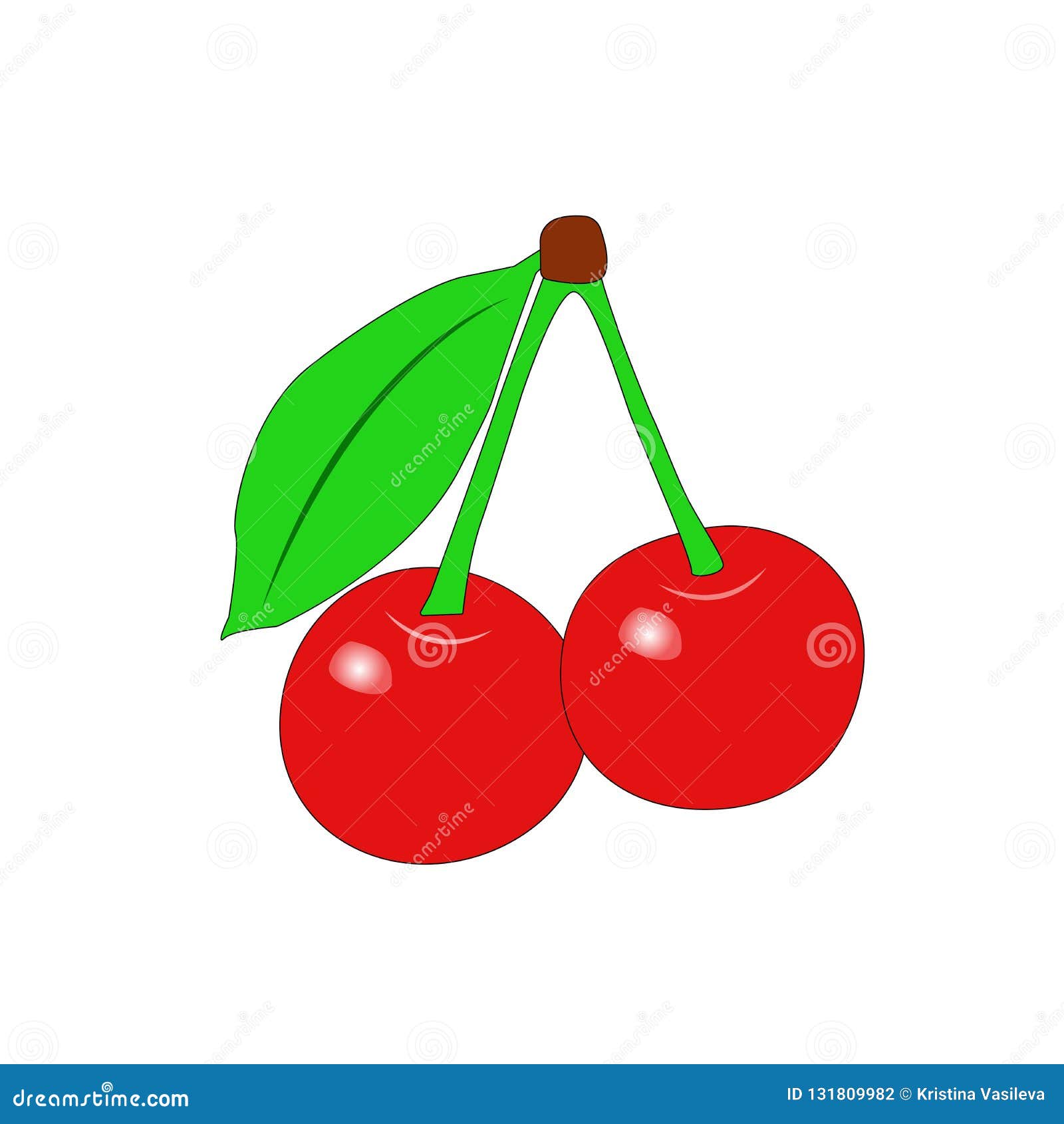 Cerise - Illustration Cerise Fruit Berry Fruit Nourriture Illustration ...