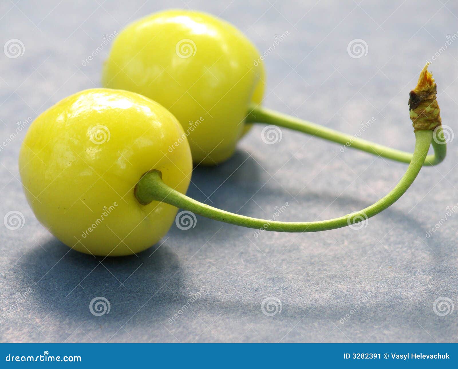 Cerise jaune image stock. Image du affermage, détail, couleur - 3282391