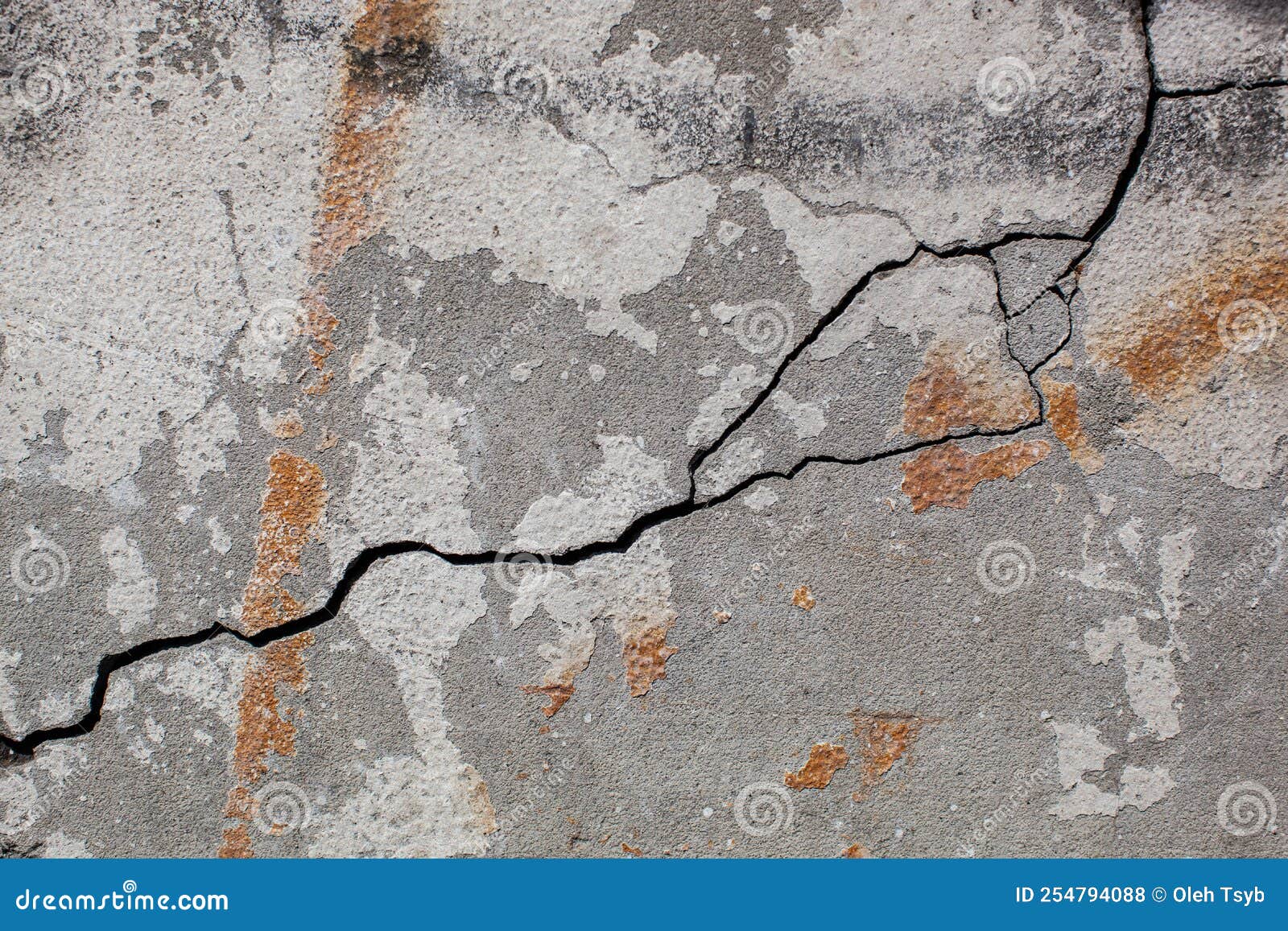 Cerrar La Pared De Textura Rajada. Foto de archivo - Imagen de ...