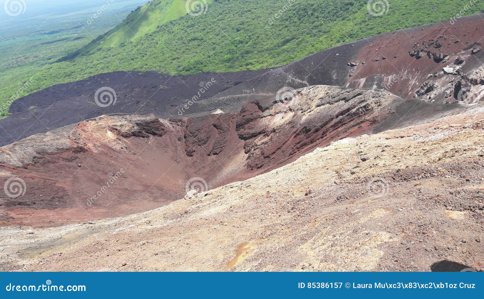 Cerro Negro stock image. Image of outcrop, formation - 85386157
