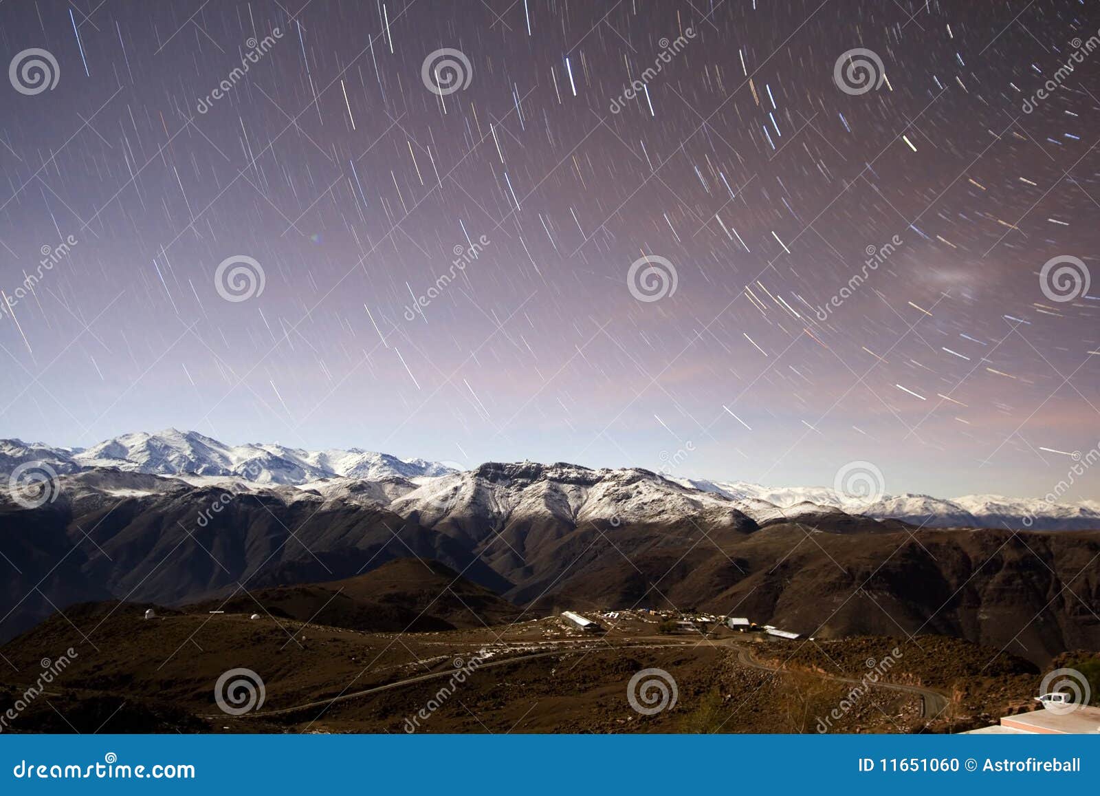 Cerro Tololo Inter-American Observatory Stock Photo - Image of sunrise ...