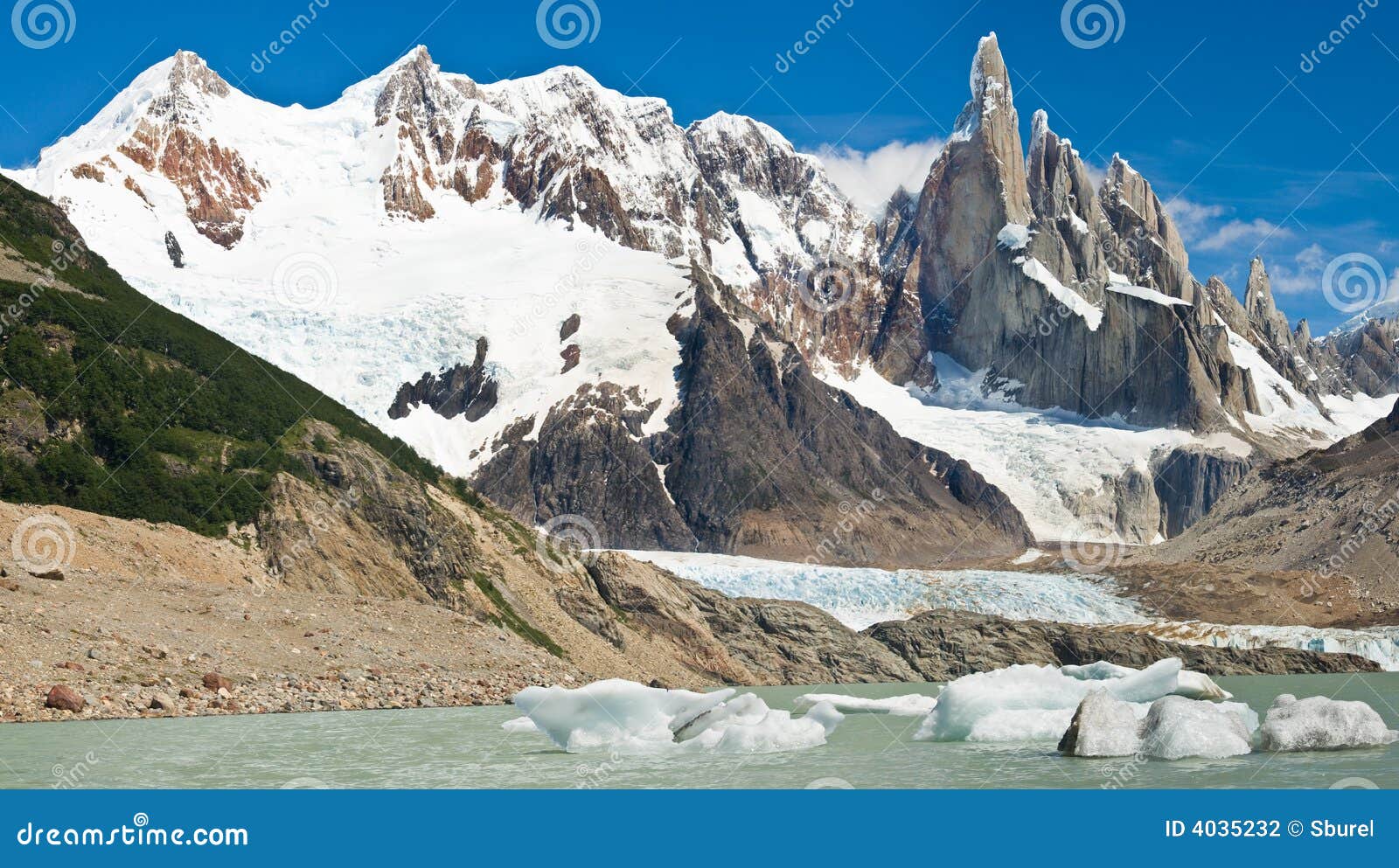 Cerro Torre stock photo. Image of chalten, cerro, panorama - 4035232