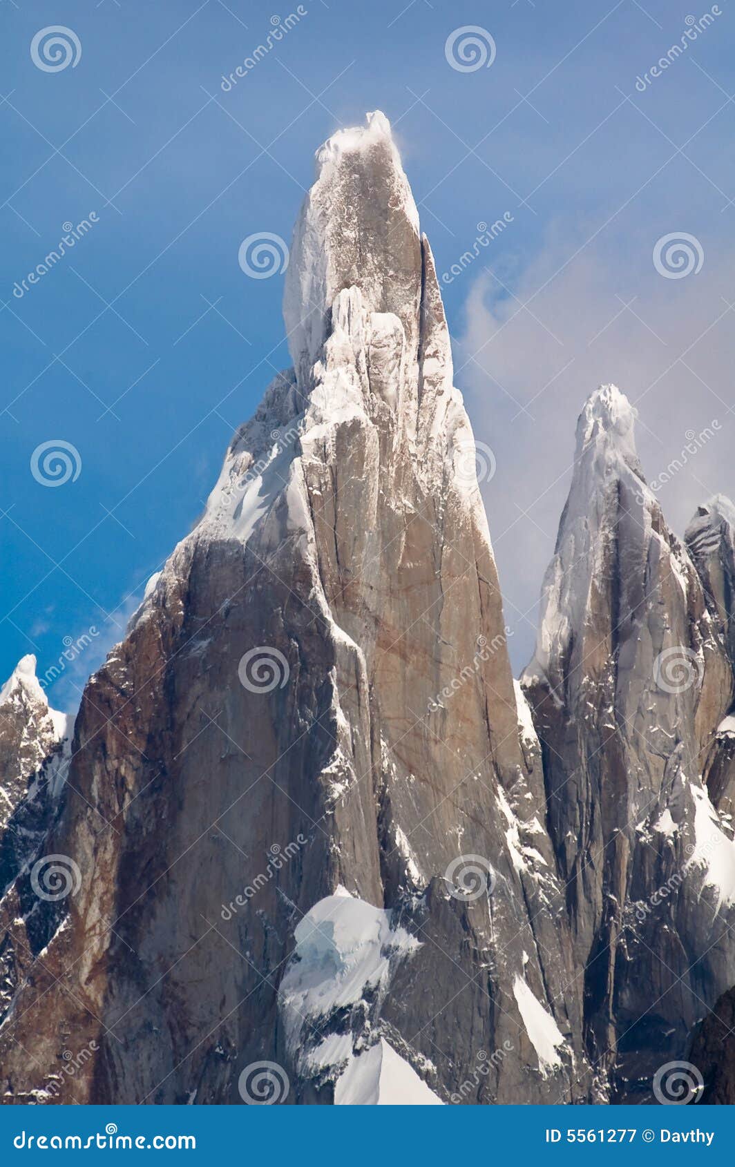 Cerro Torre Peaks In Argentina Patagonia Royalty-Free Stock Image ...