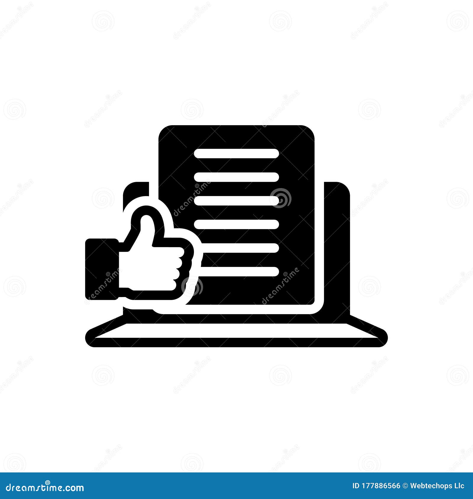 Black Solid Icon for Certainly, for a Fact and Unquestionably Stock ...